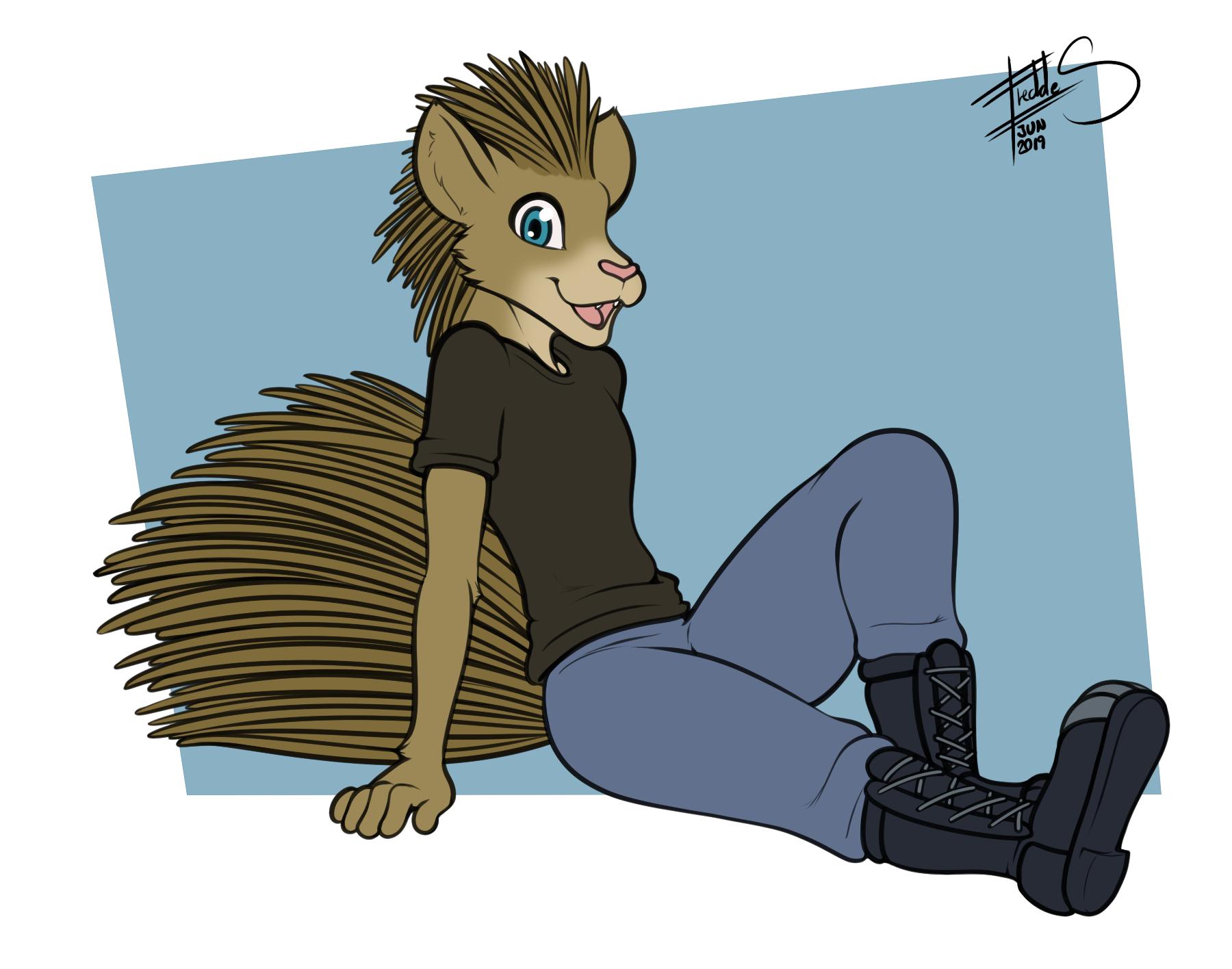 My fursona, as made by Freckles. SFW | Scrolller