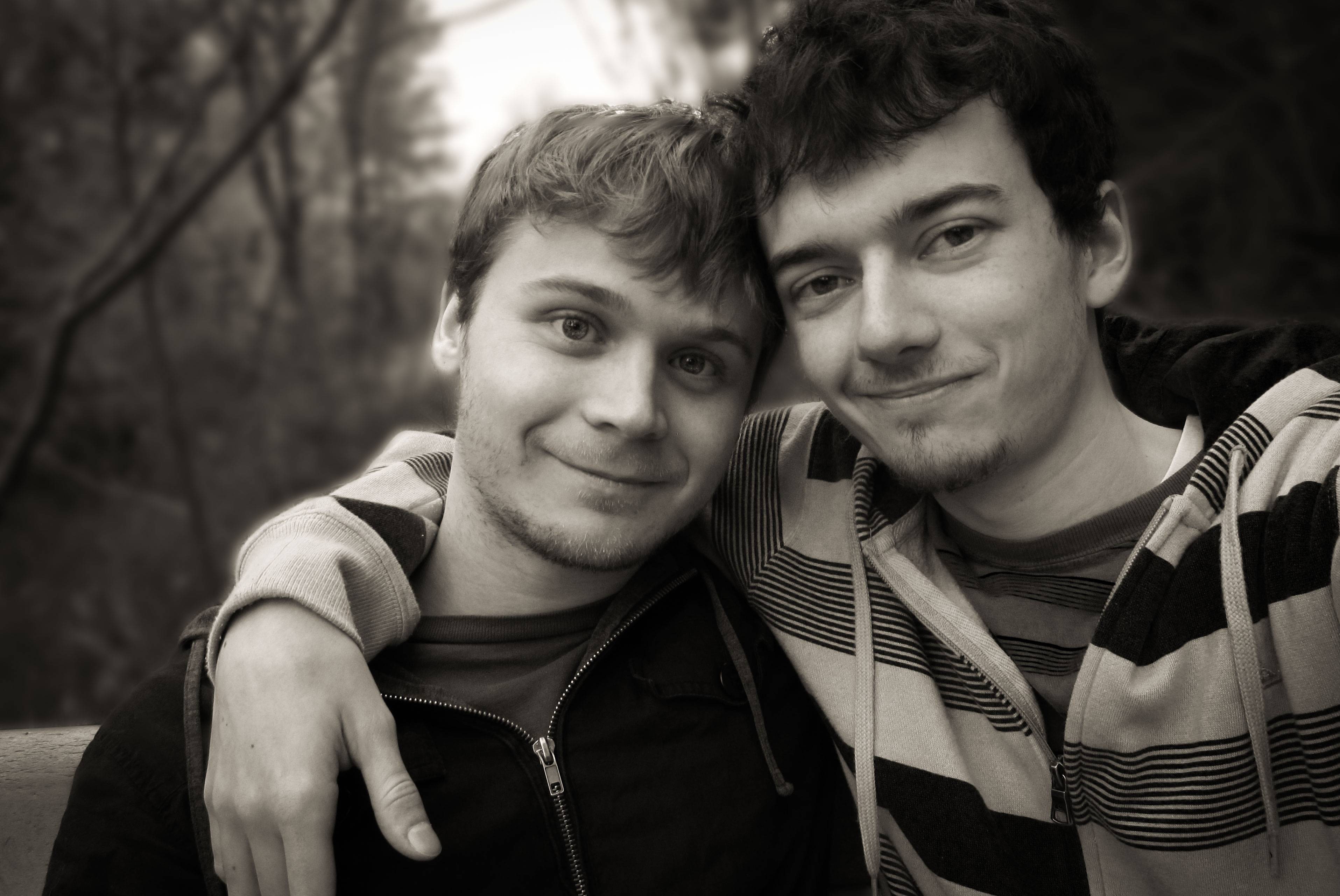 My gaymer boyfriend and I on our first date. He zapped me with his charm. | Scrolller