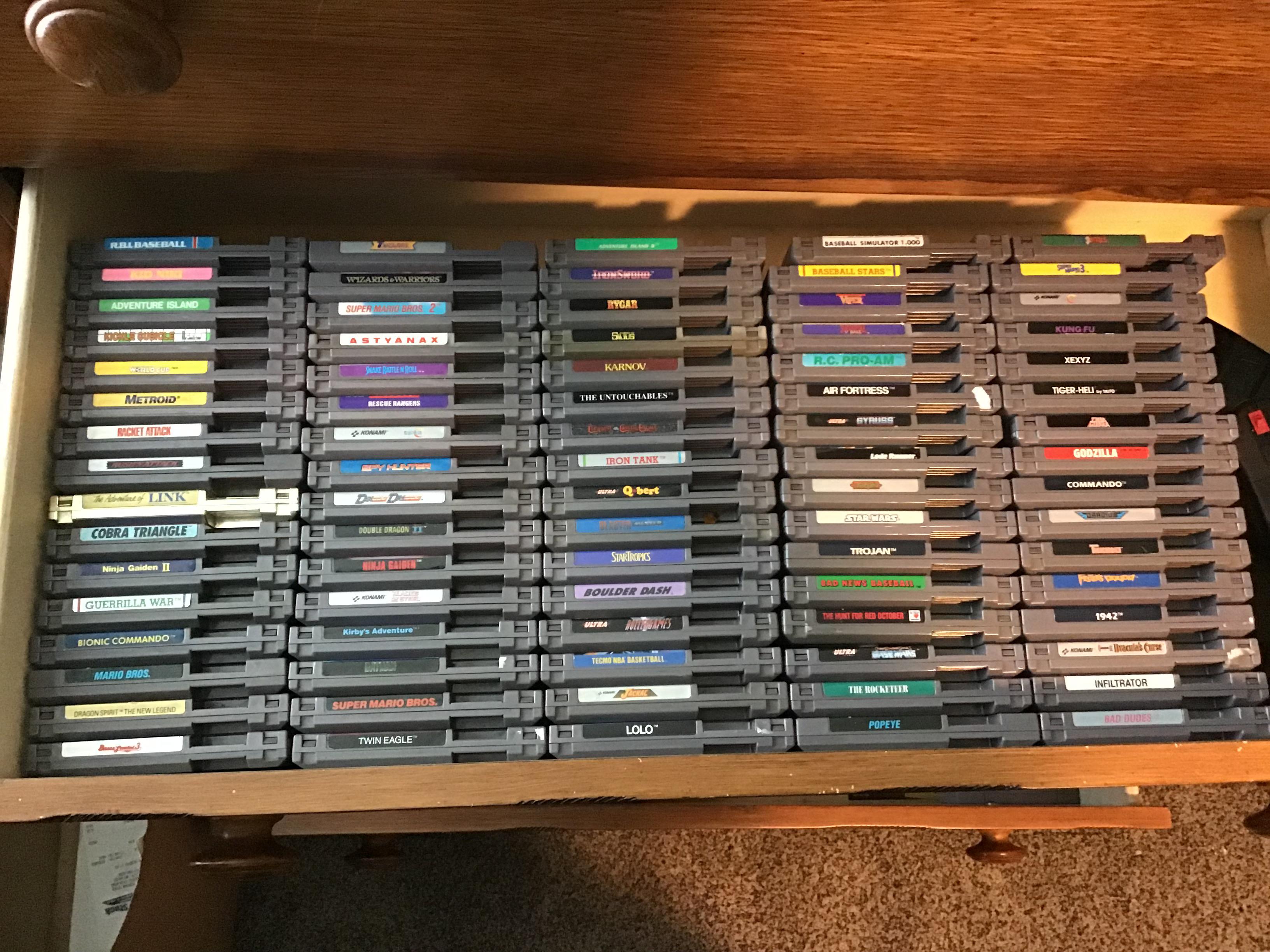 My Growing NES Collection | Scrolller