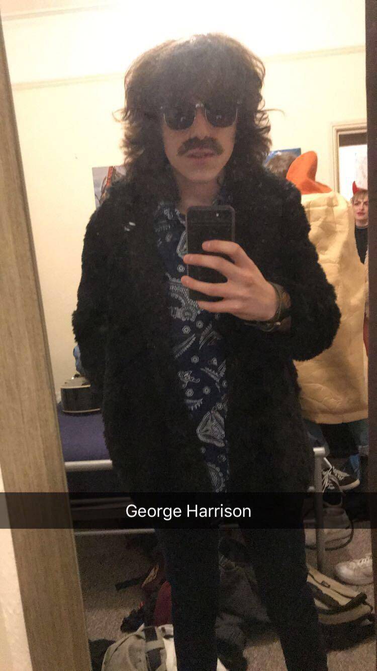 My Halloween attempt at George circa ‘69 | Scrolller