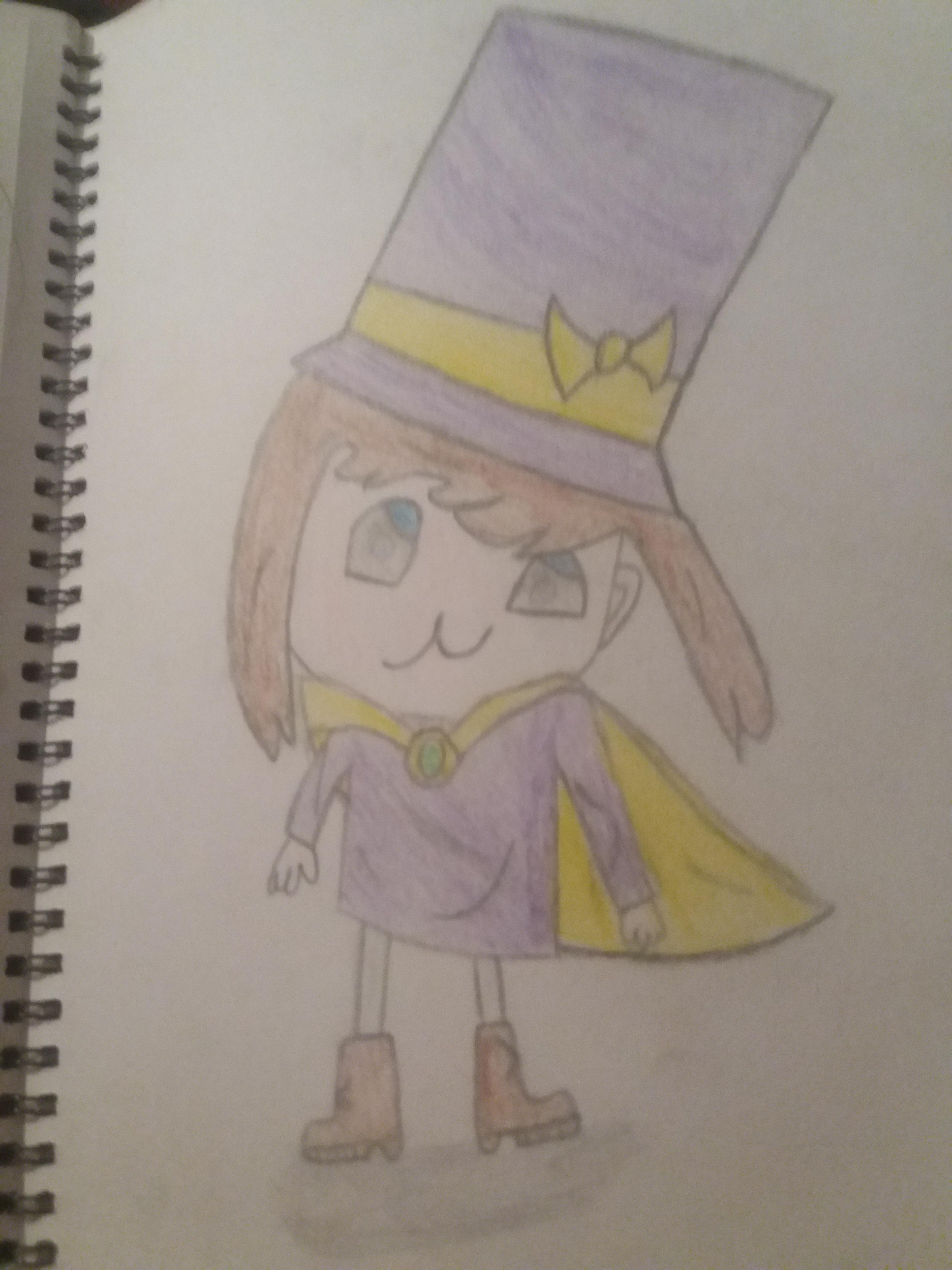 My hat kid drawing | Scrolller