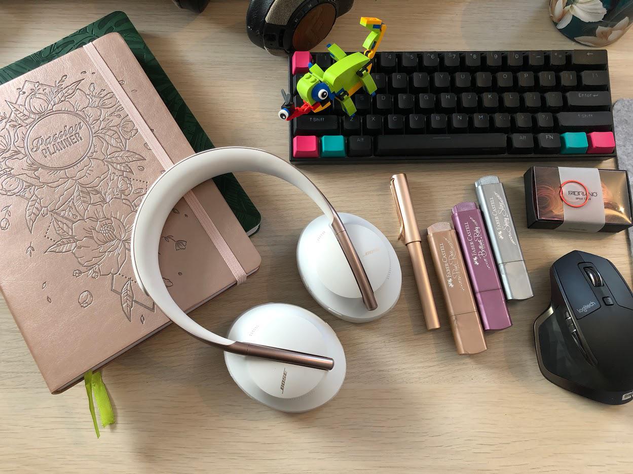 My humble rose gold setup... | Scrolller