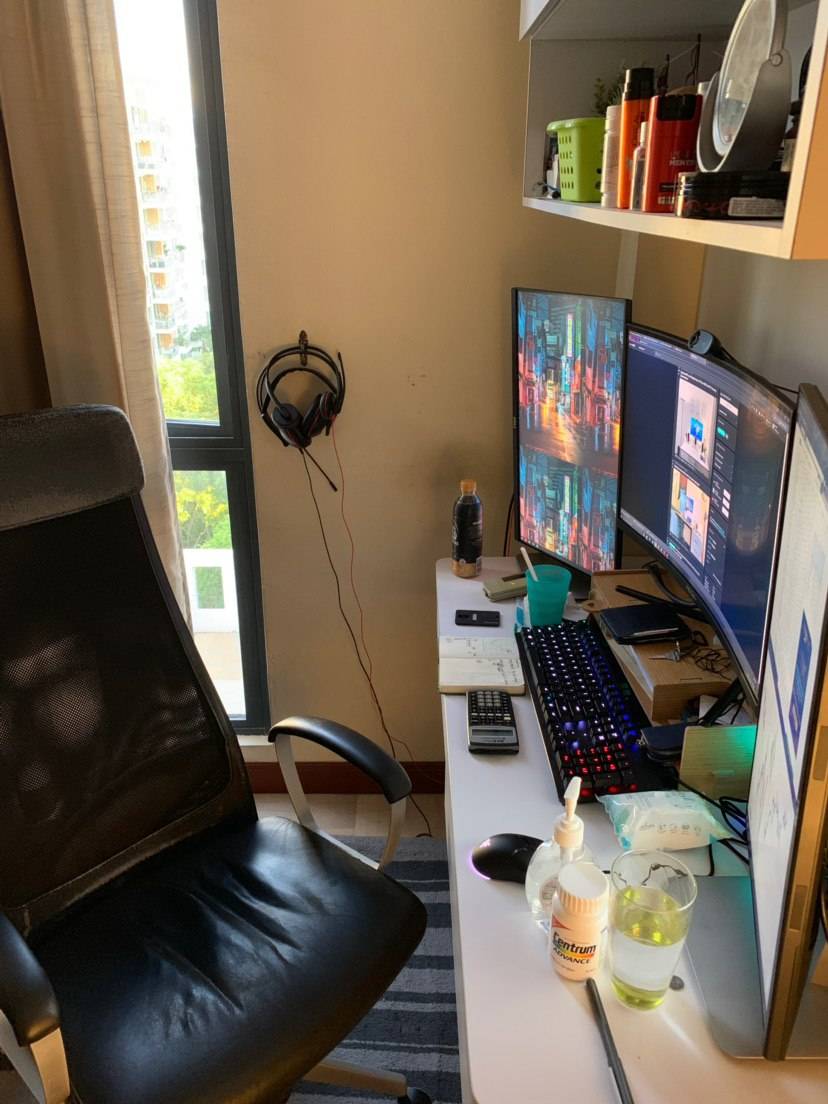 My Humble Setup After A Day's Work | Scrolller