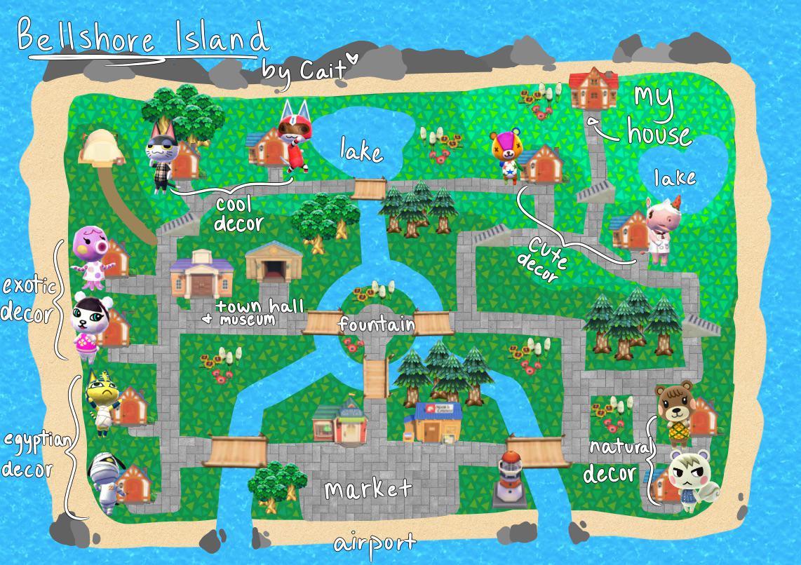 My intended layout for Bellshore Island! | Scrolller