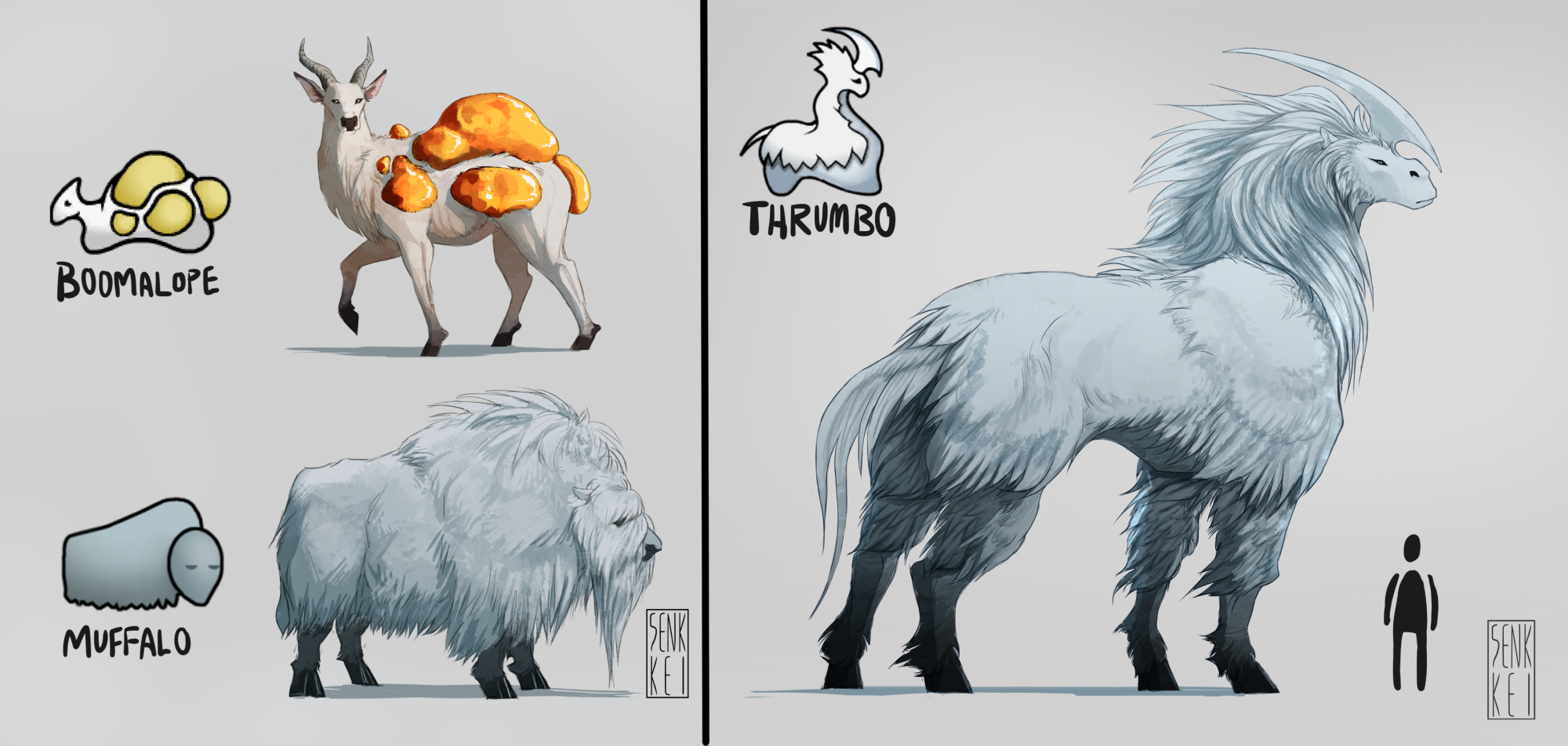 my interpretation of rimworld creatures | Scrolller