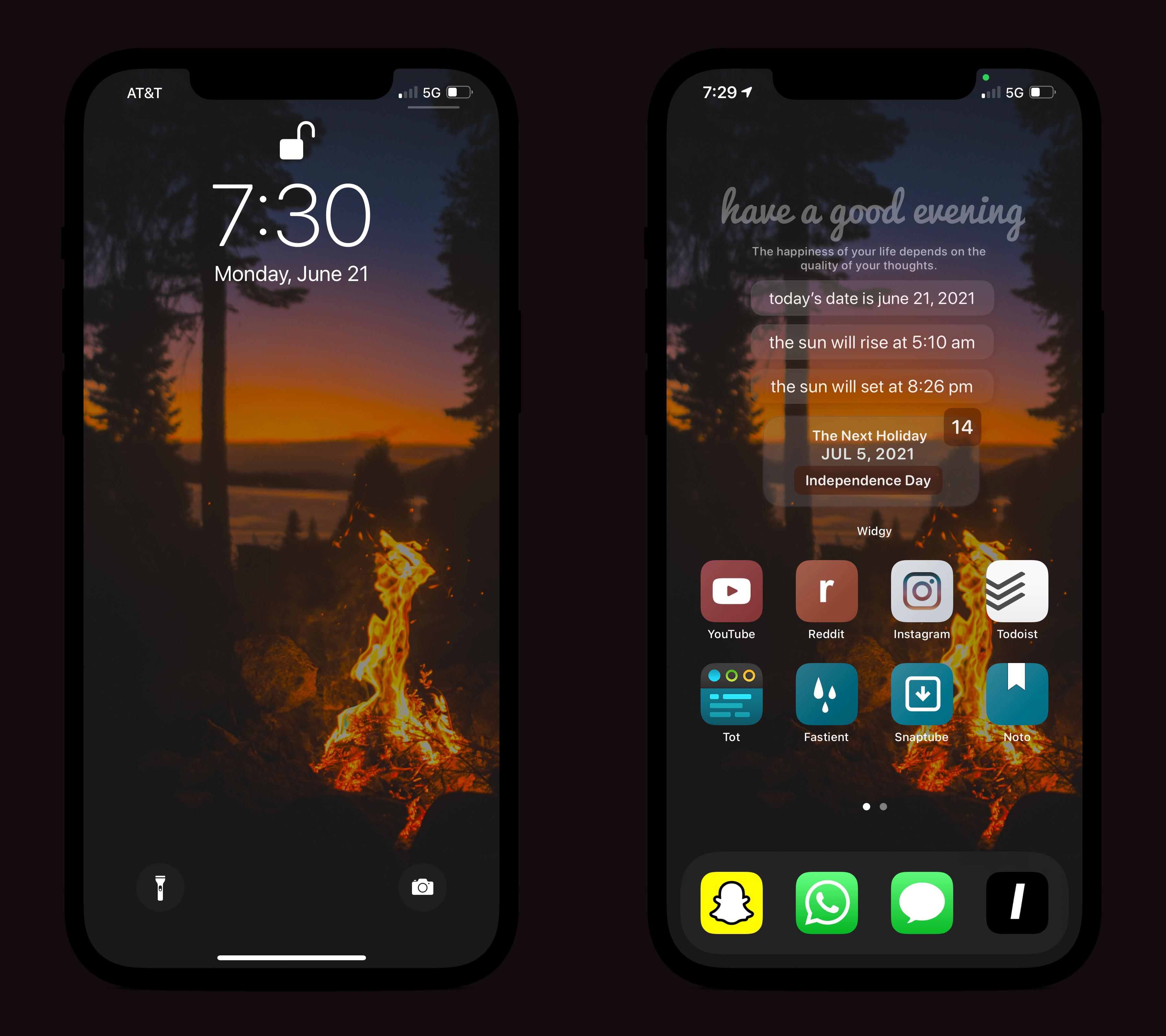 My iOS Setup for June 🌄 | Scrolller