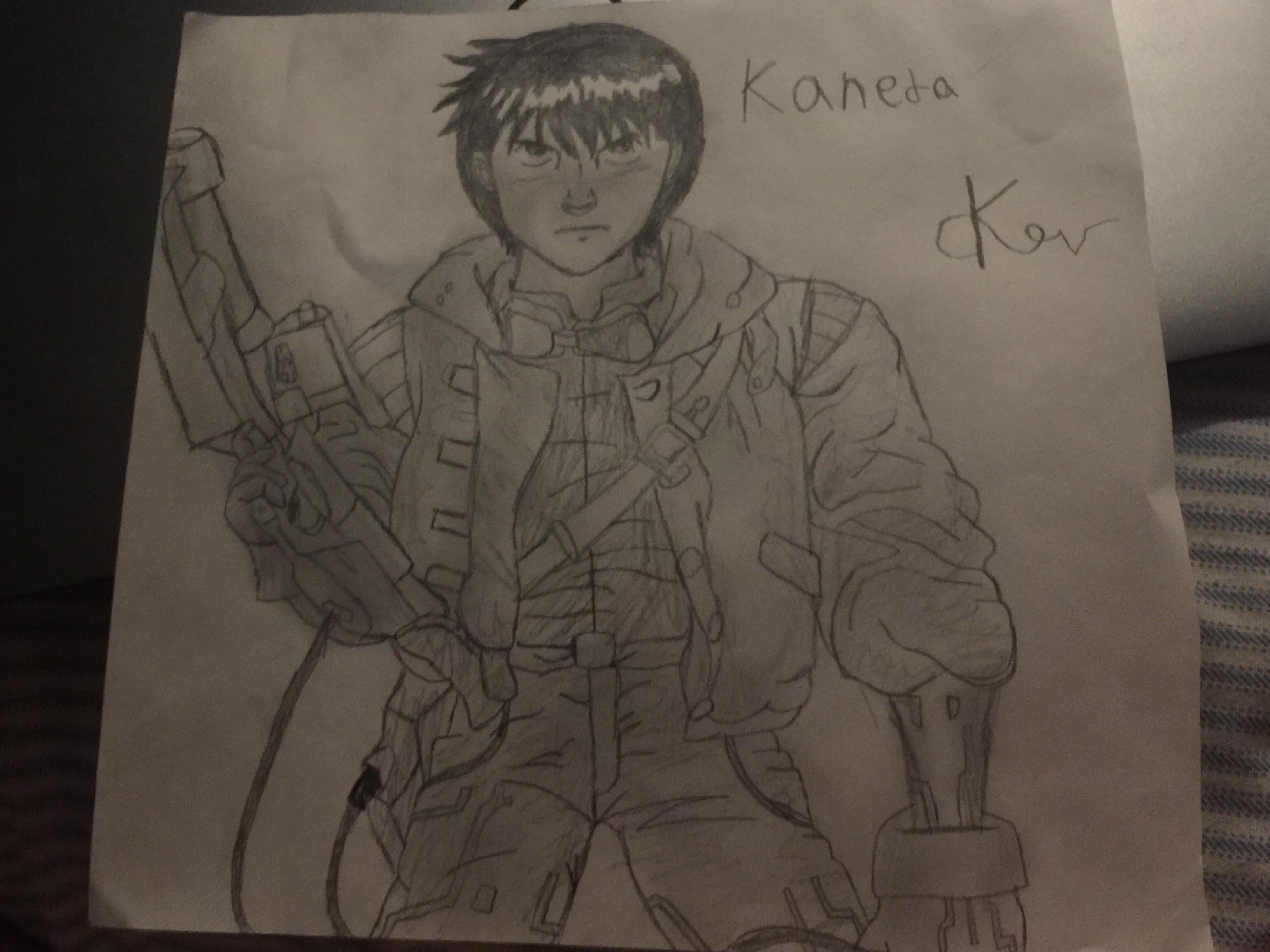 My Kaneda drawing | Scrolller