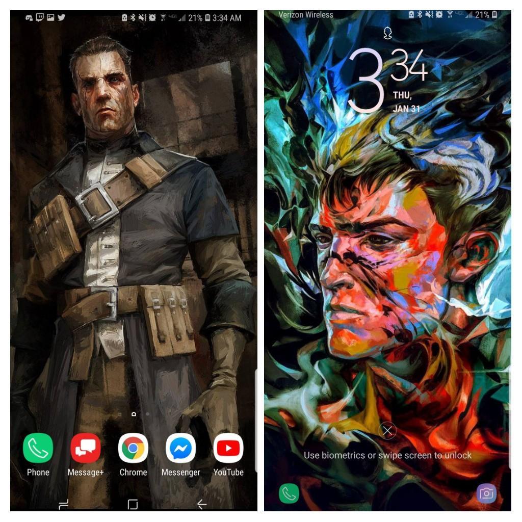 My lock and mian screen savers | Scrolller