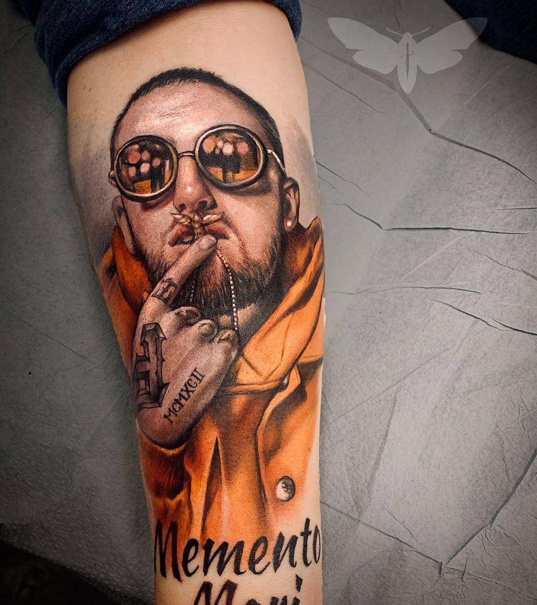 My Mac Miller Tribute. Done by world renowned artist, James Caffyn. | Scrolller