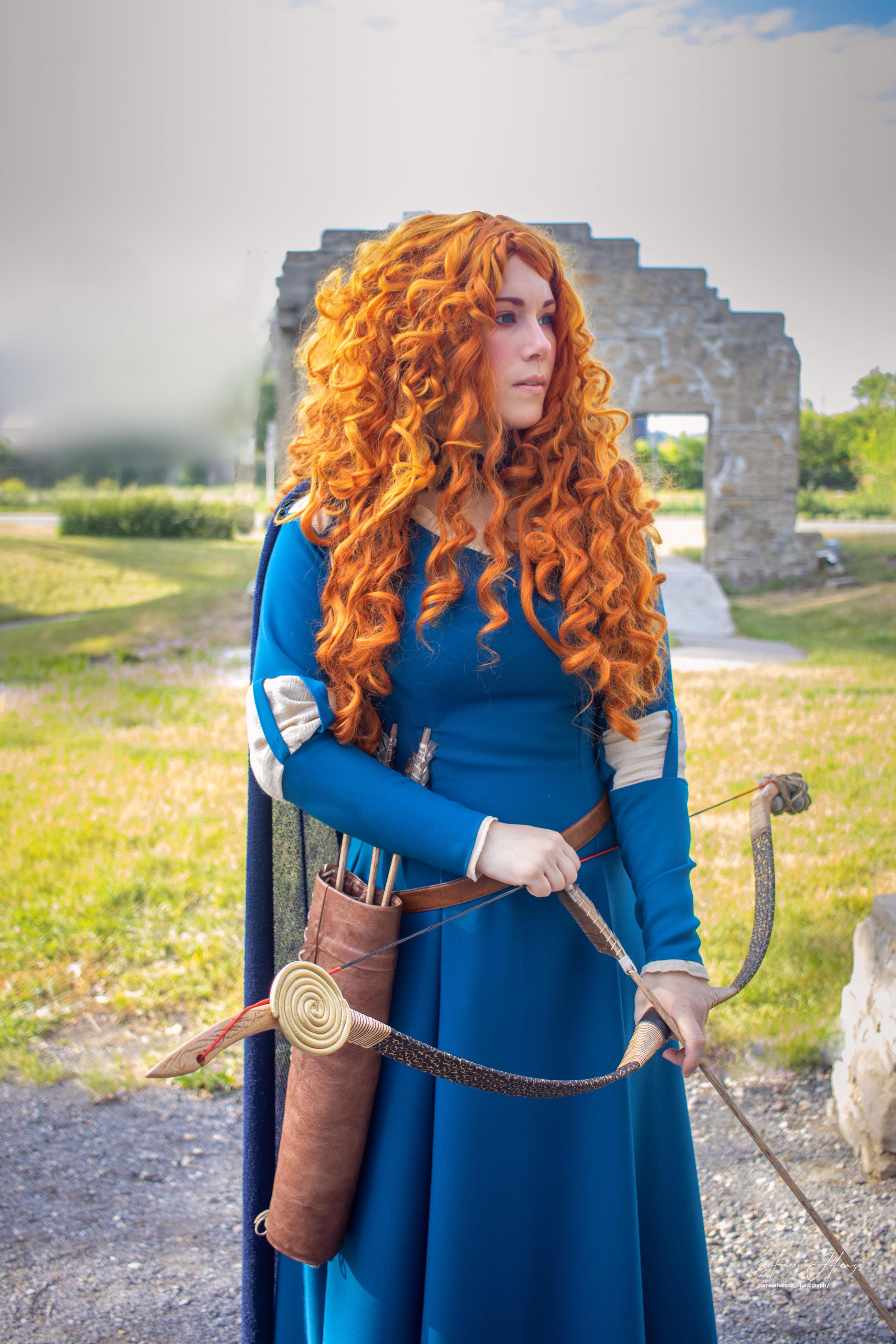 My Merida cosplay made and worn by me! [self] I can’t wait to get back to some in person cons ...