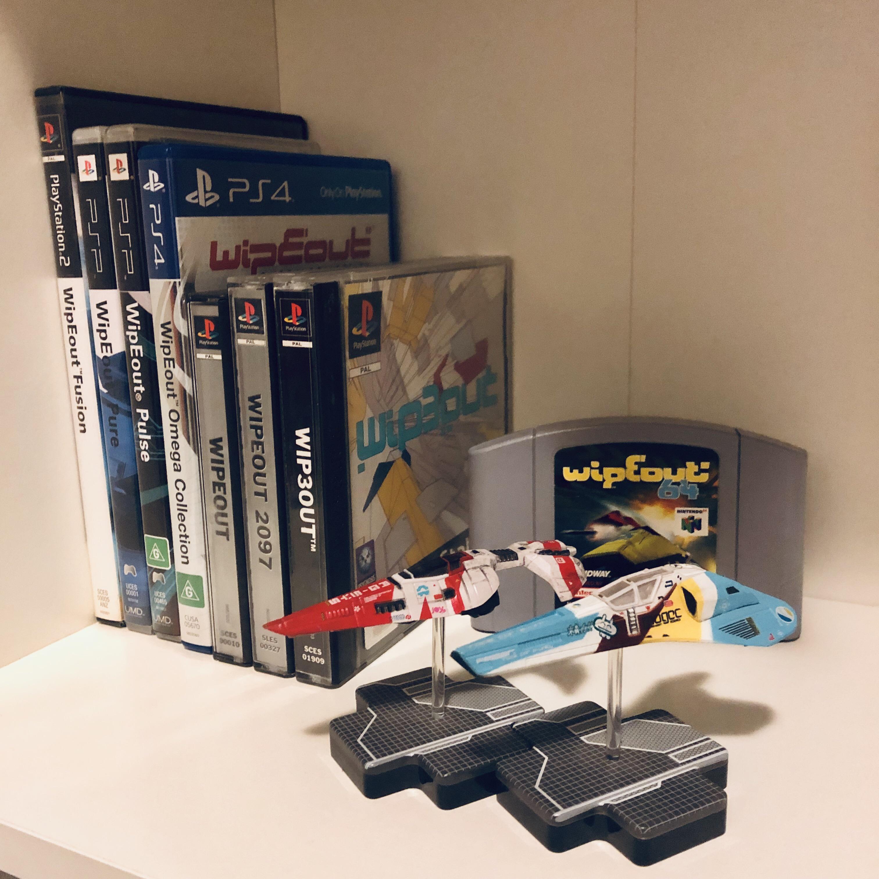 My modest WipEout collection | Scrolller