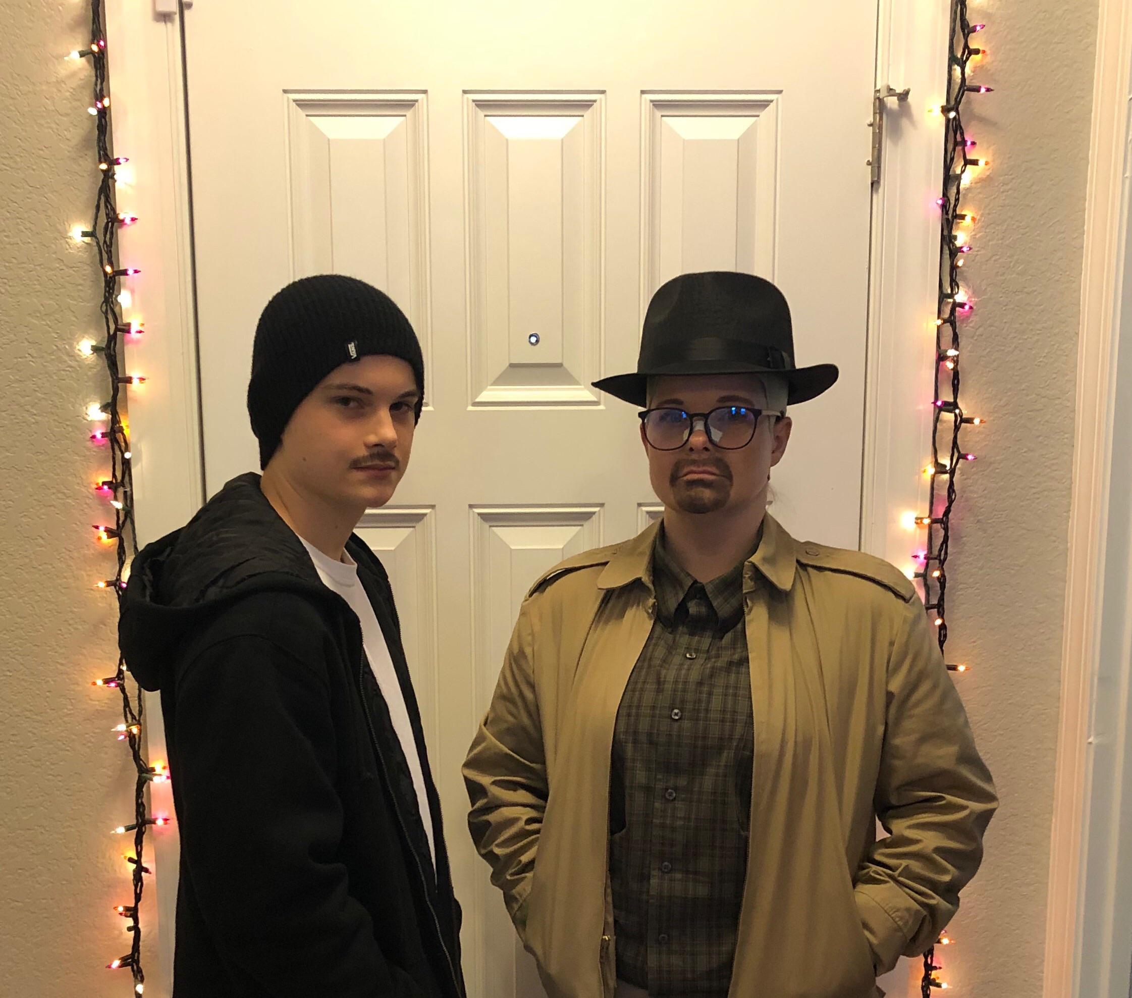 My mom and I doing our best to be Mr. White and Jesse | Scrolller