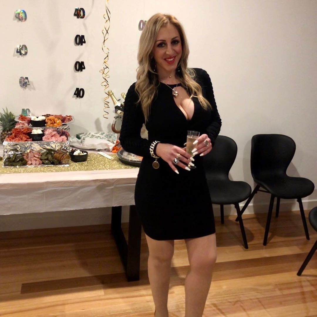 My mom on her 40th birthday | Scrolller