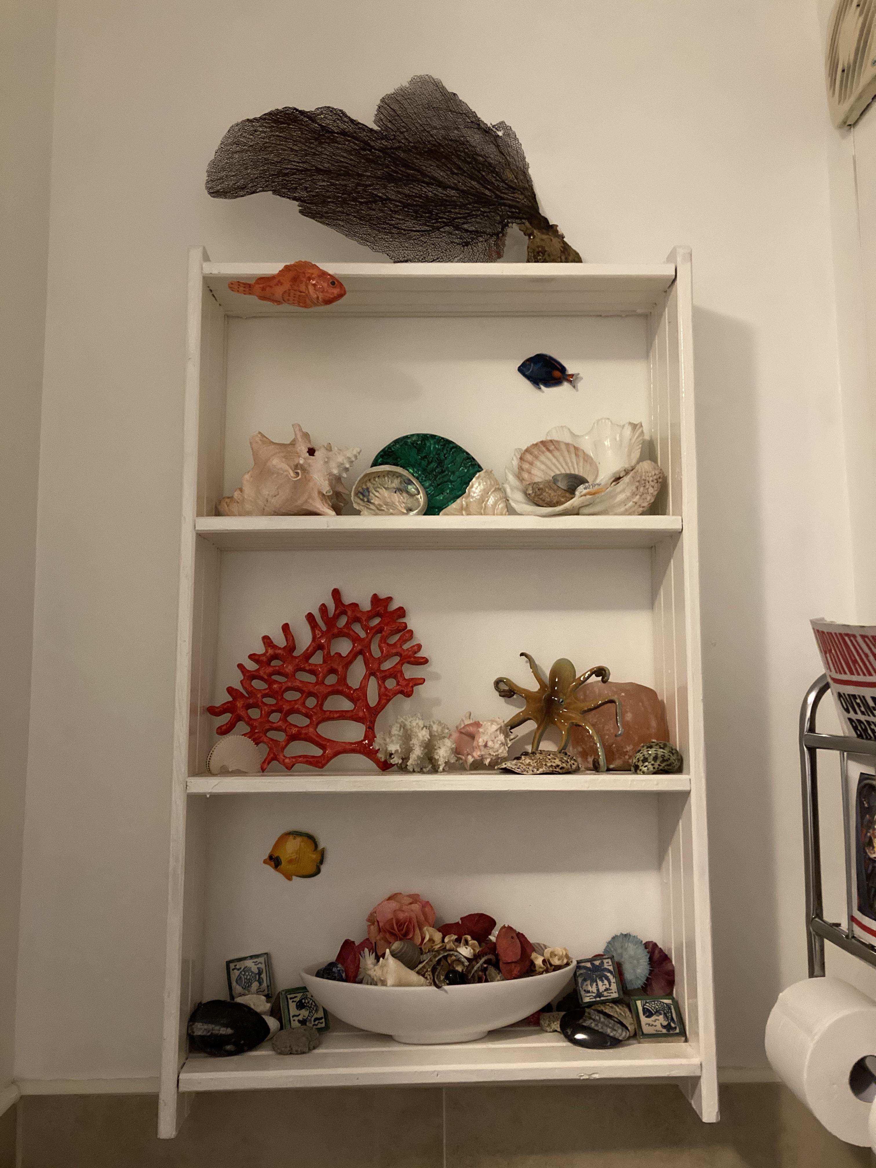 My mum’s newest home decor change using beach knick knacks from our travels | Scrolller
