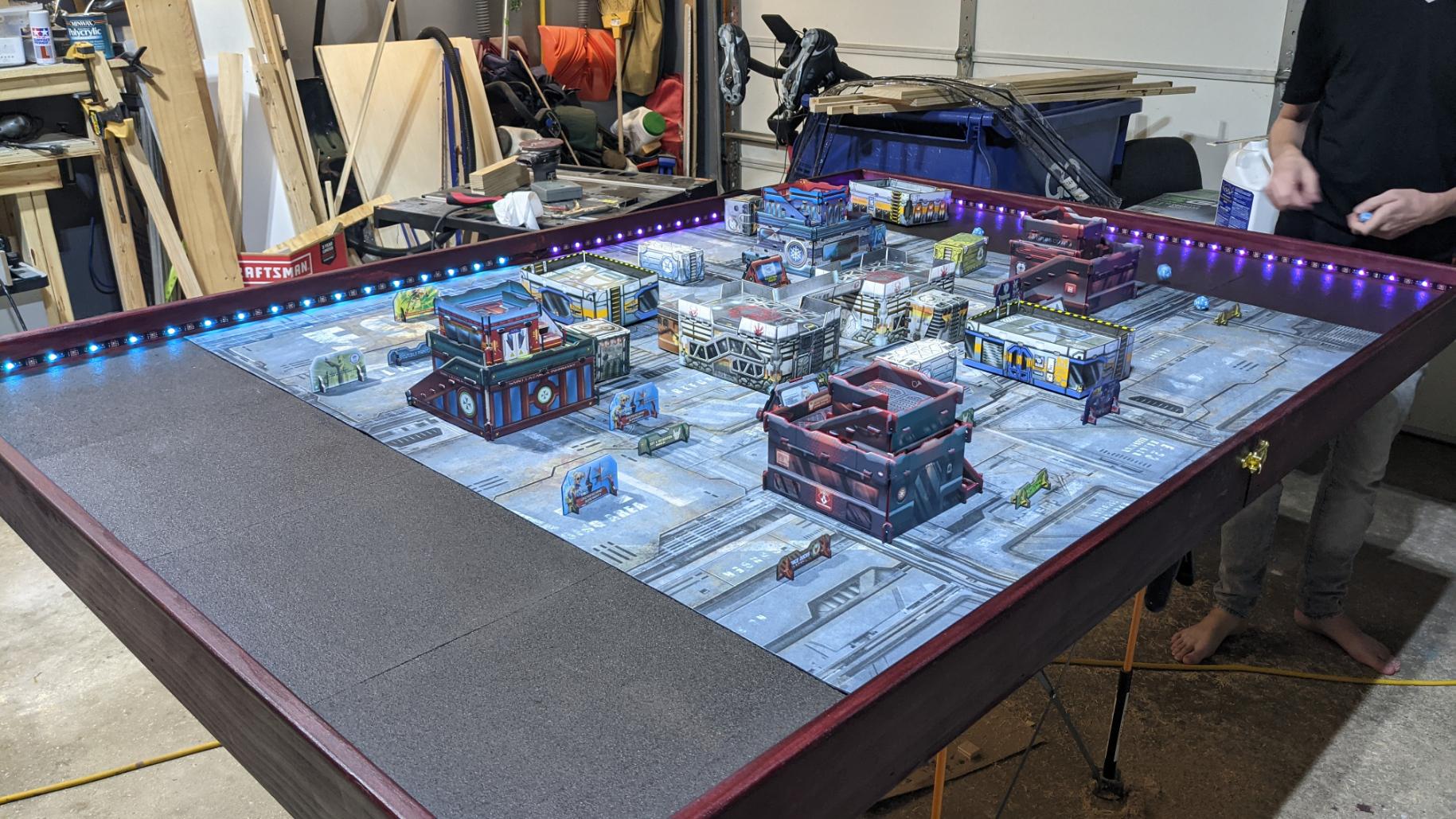 My new 6x4 gaming table | Scrolller