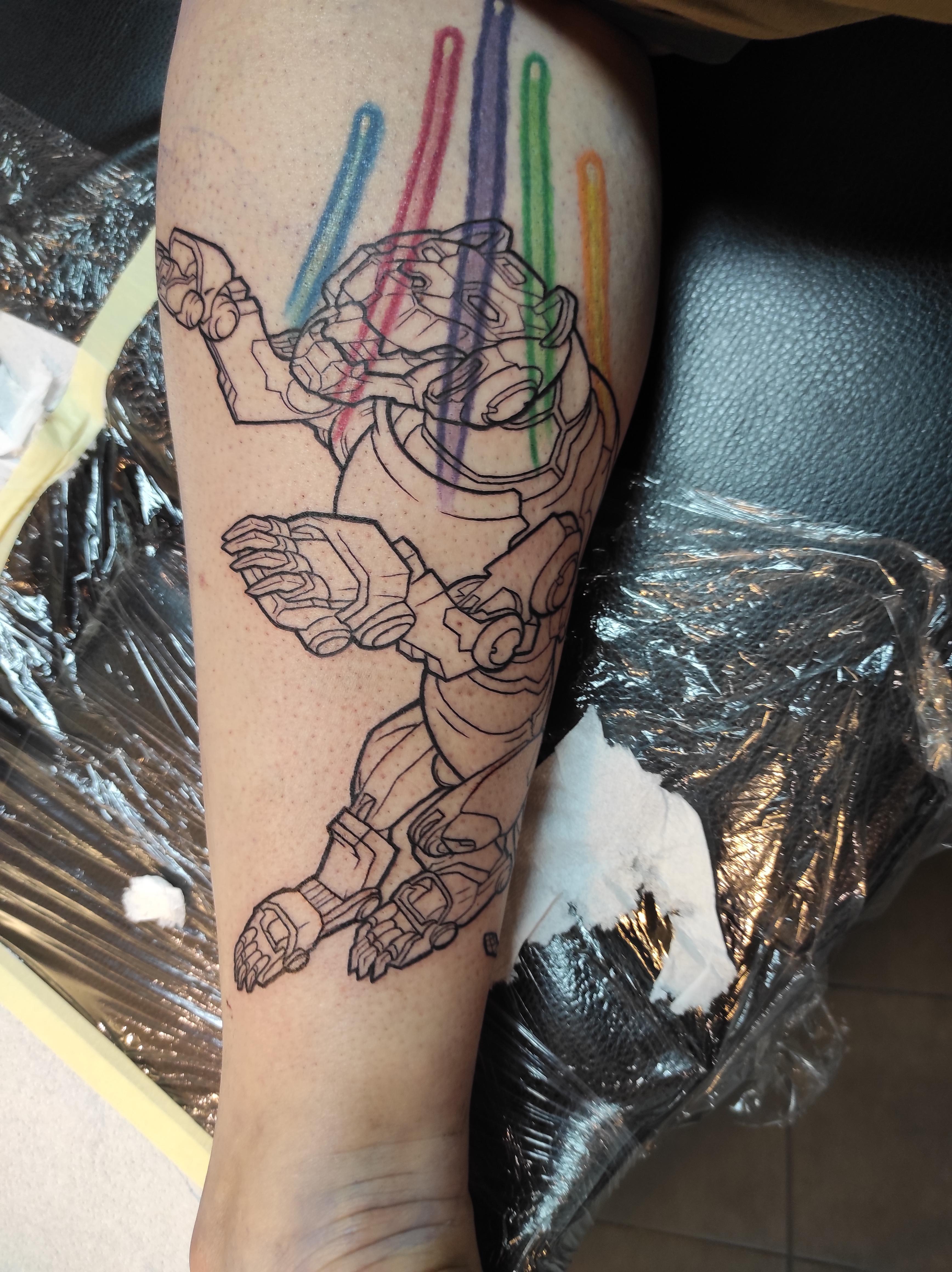 My new (Voltron inspired) tattoo | Scrolller