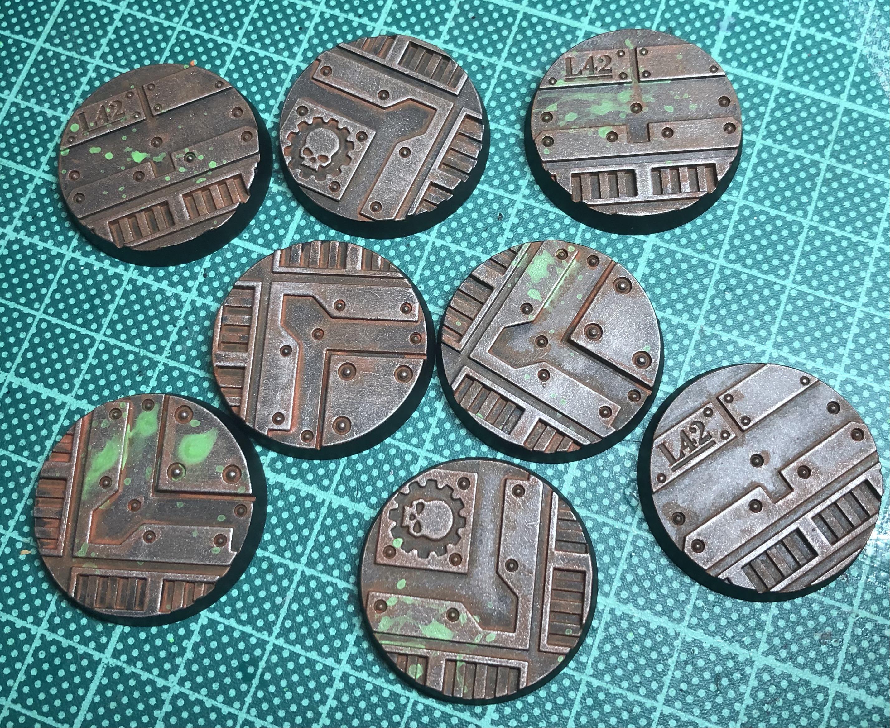 My new Zone Mortalis bases | Scrolller