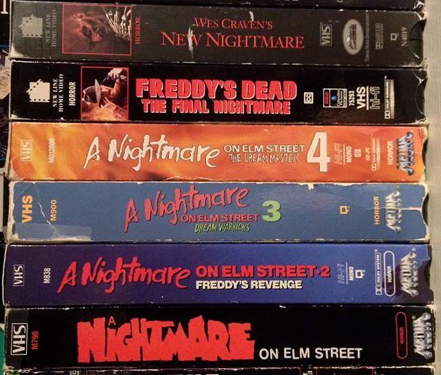 My Nightmare VHS Spines! Only missing Part 5🔥📼🏚 | Scrolller