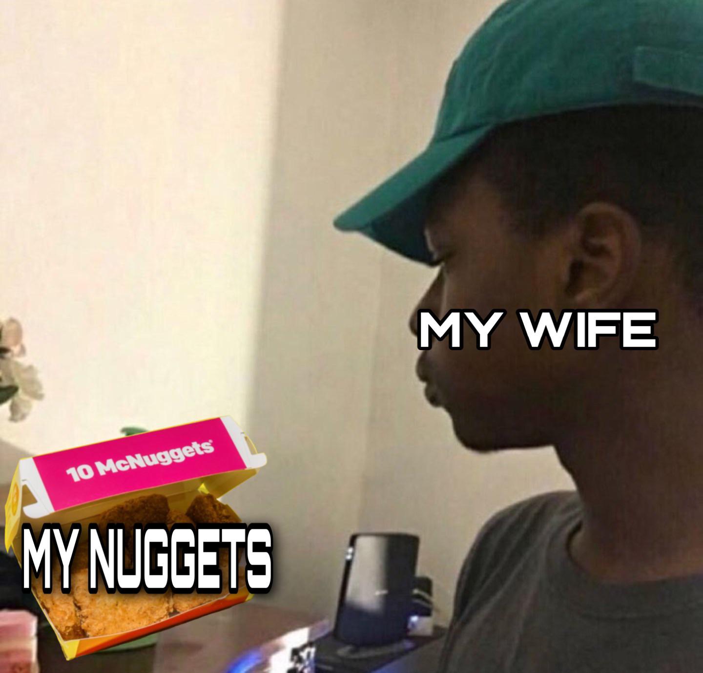 My nuggets = our nuggets 😭 | Scrolller