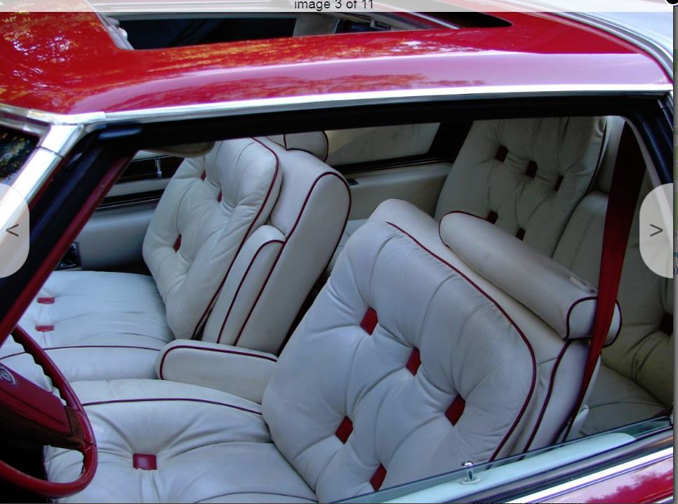 My Ol' 1977 Cadillac Eldorado Biarritz Interior looks so comfy! | Scrolller