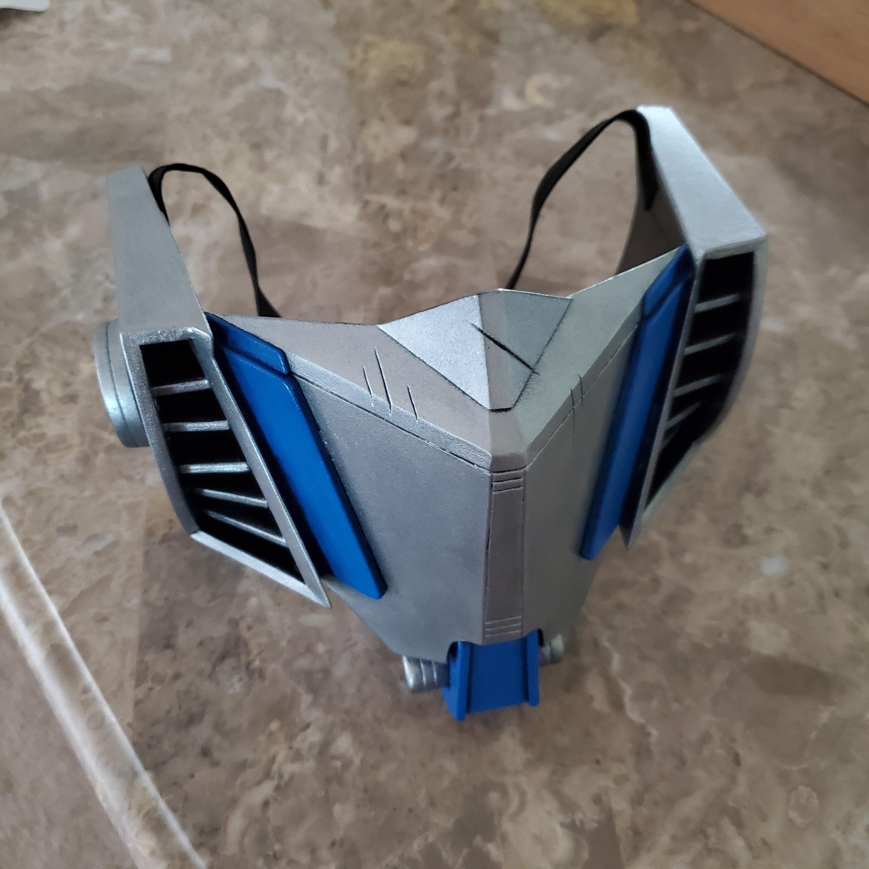 My Optimus Prime face mask | Scrolller