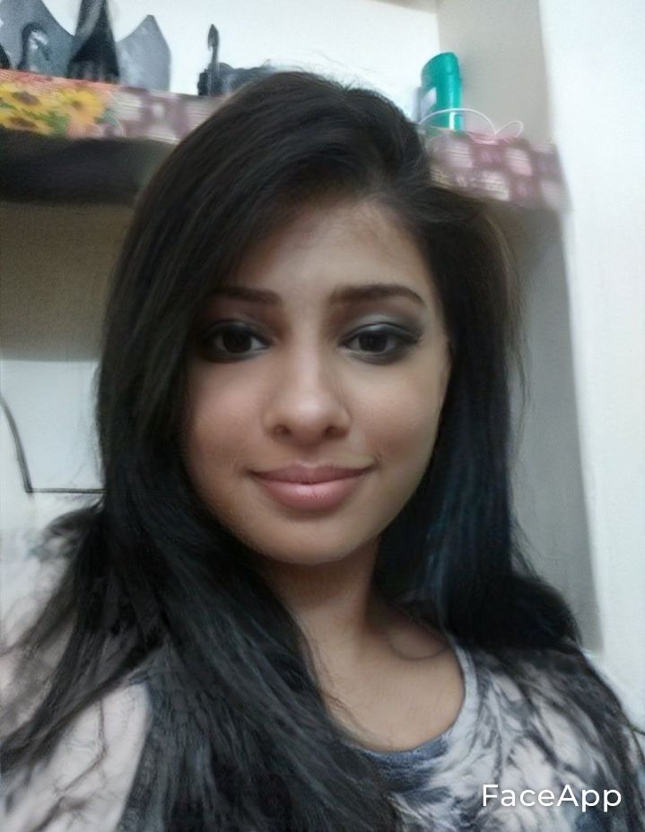 My picture with the faceapp filter. | Scrolller