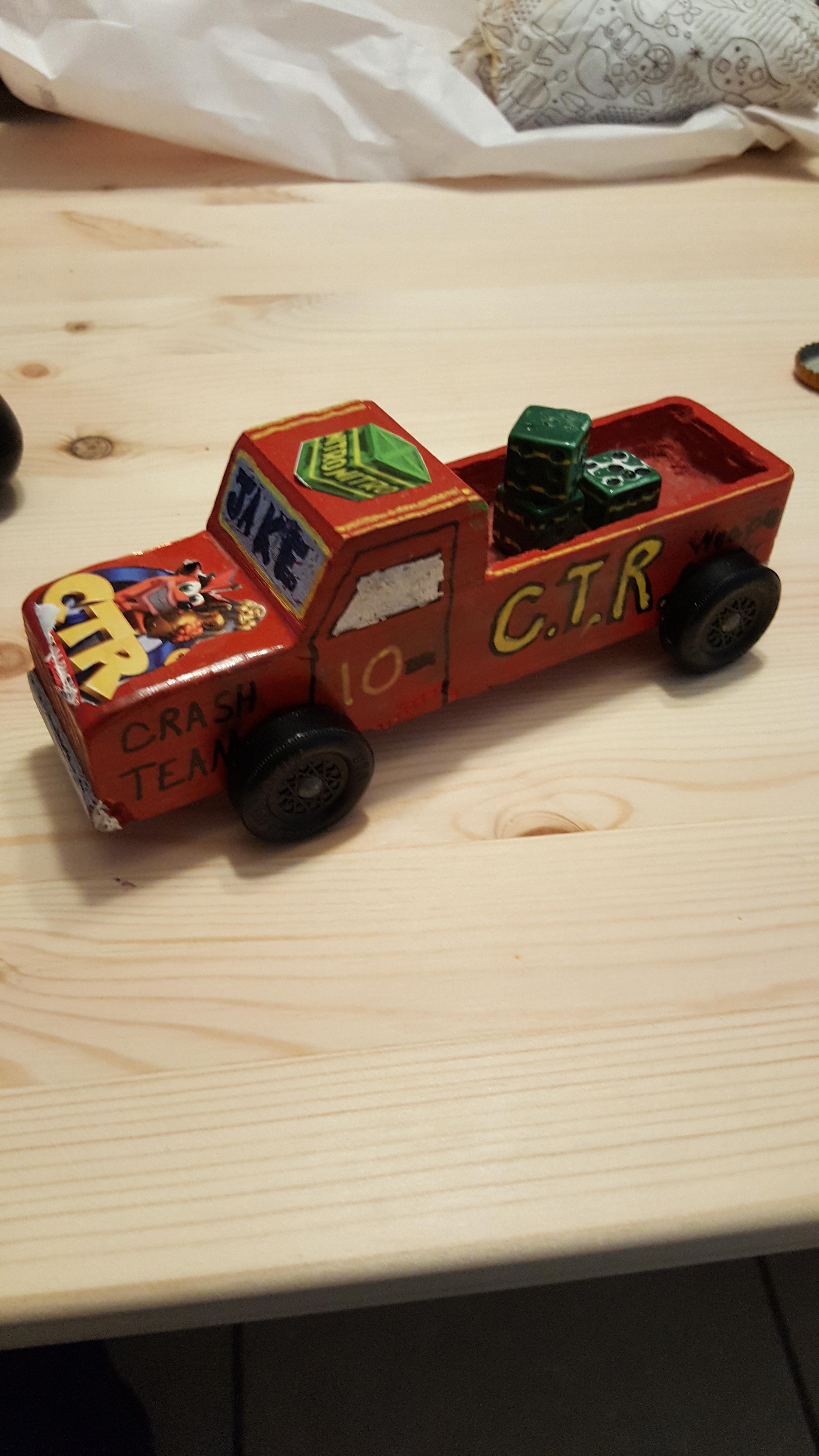 My pinewood derby car from 2001 | Scrolller