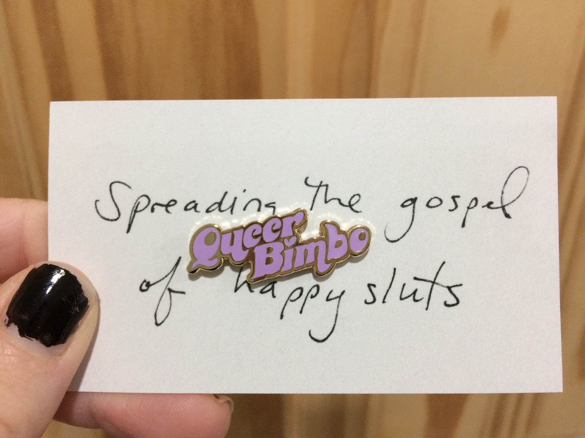 My Queer Bimbo Pin Just Came In The Mail Scrolller