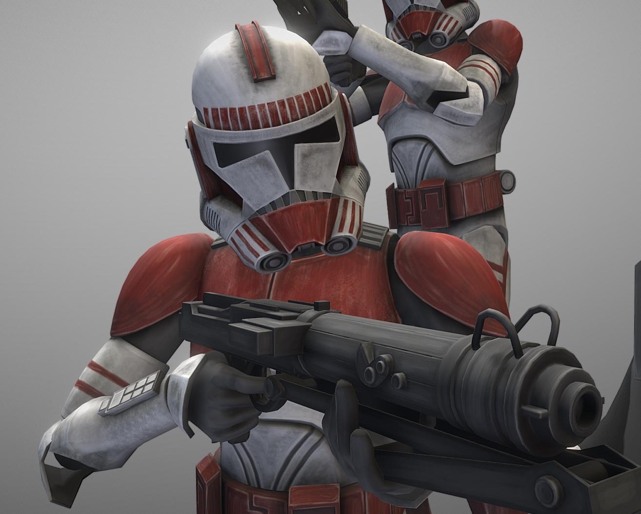 My rendition of the Coruscant Guard | Scrolller