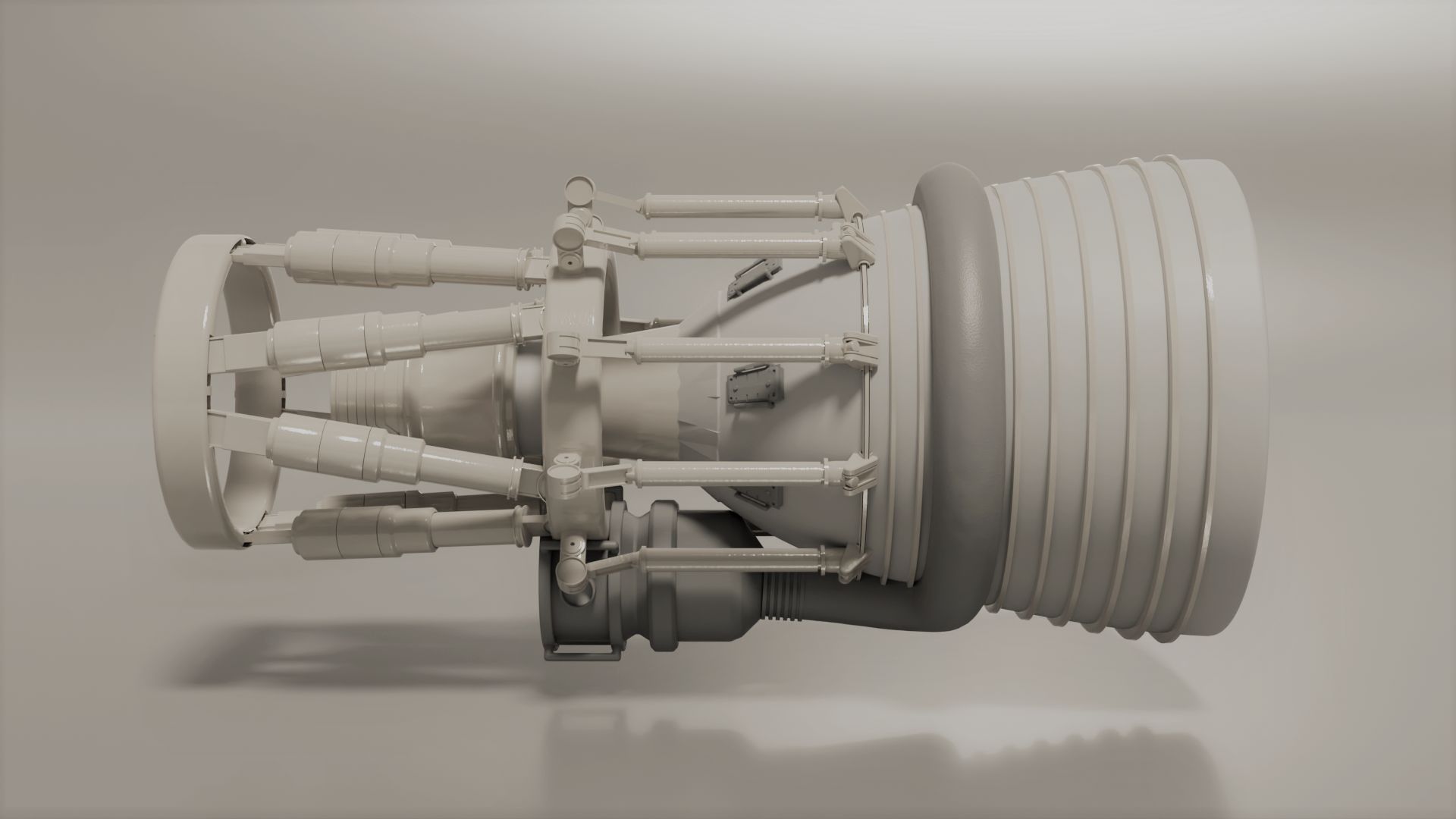 My Rocket Engine Model! | Scrolller