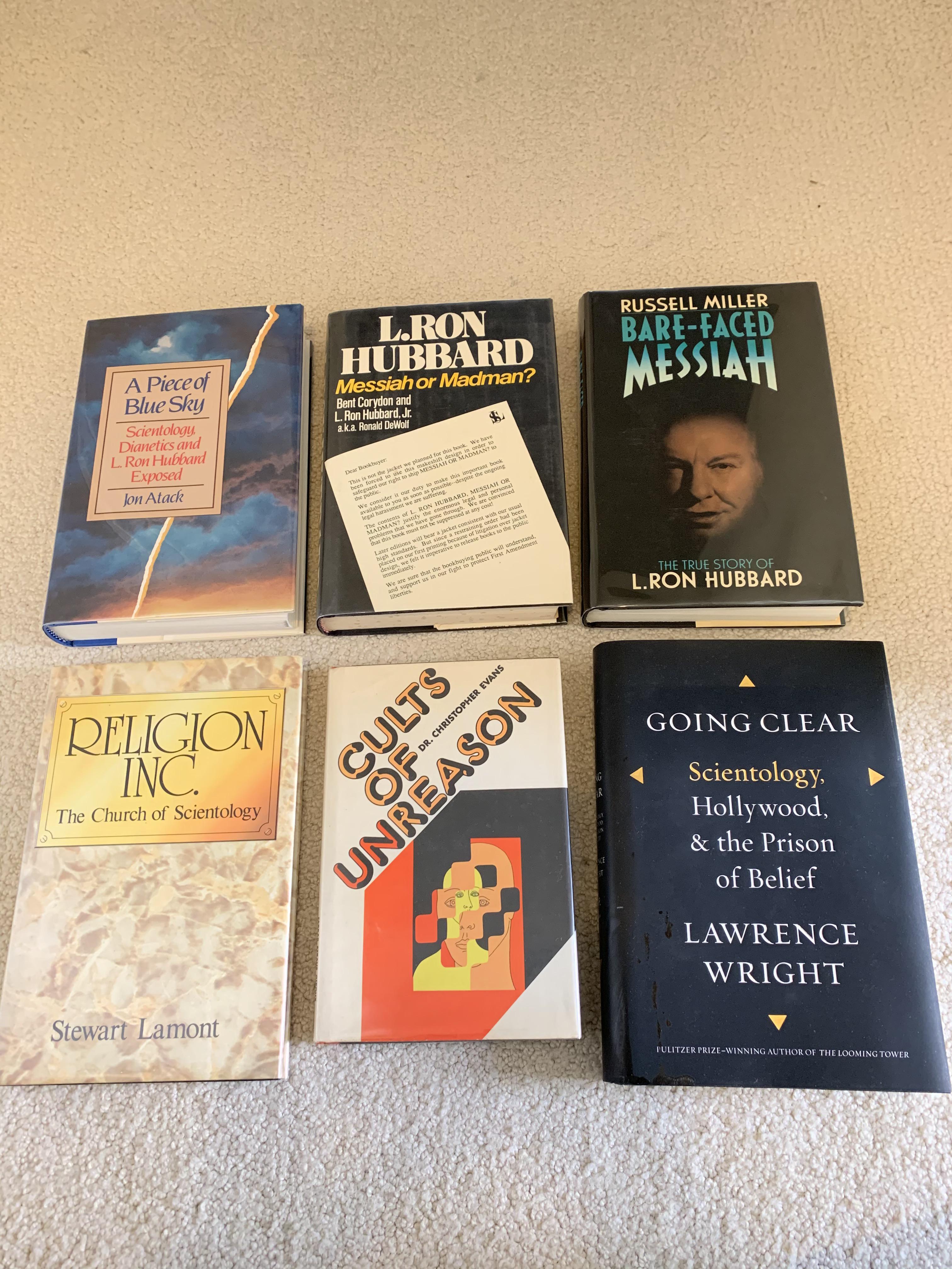 My Scientology Book Collection | Scrolller