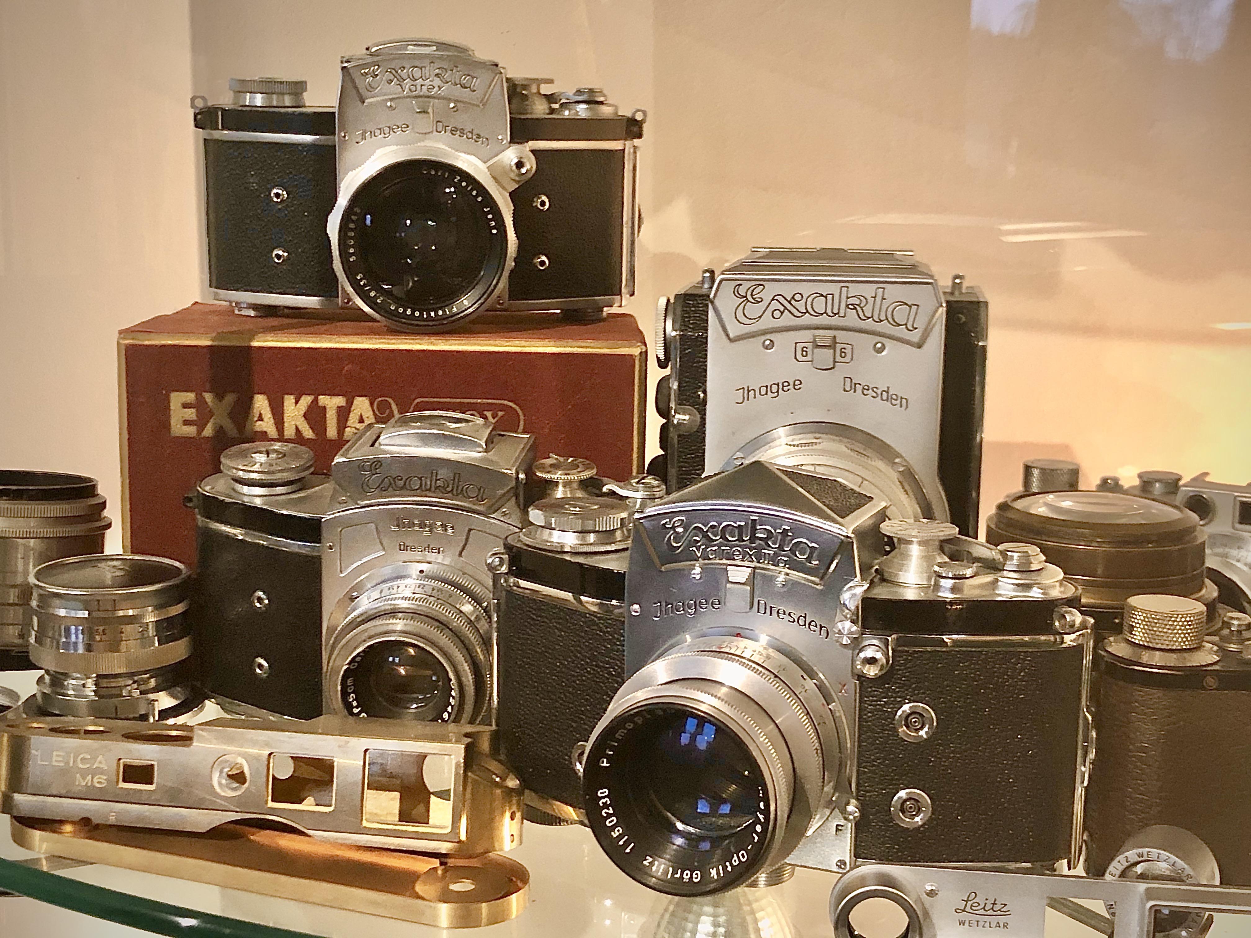 My shelf of Exakta cameras! So damn beautiful! | Scrolller