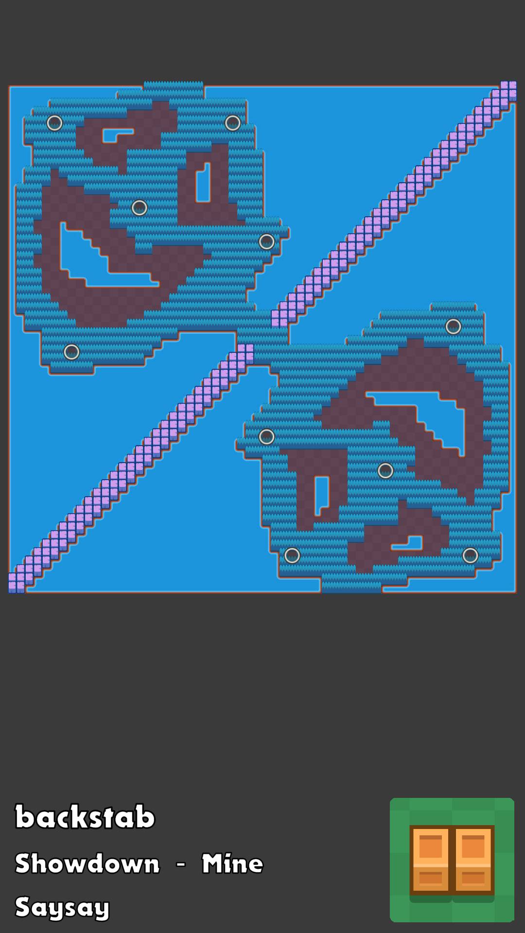 My showdown map, backstab. | Scrolller