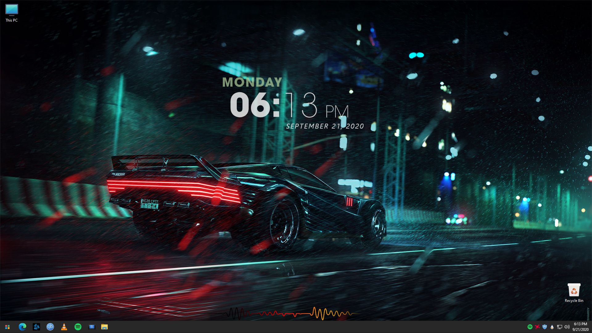 My simple rainmeter setup | Scrolller