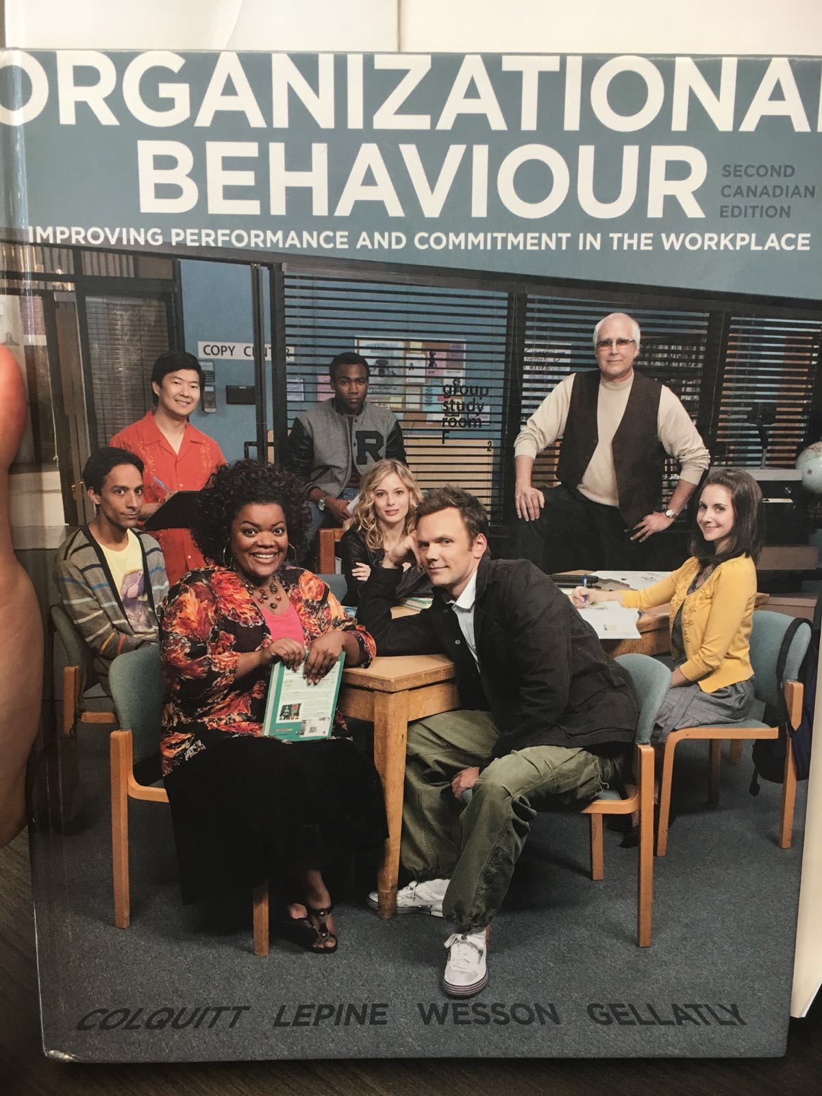 My sister showed me the cover of her Organizational Behaviour textbook | Scrolller