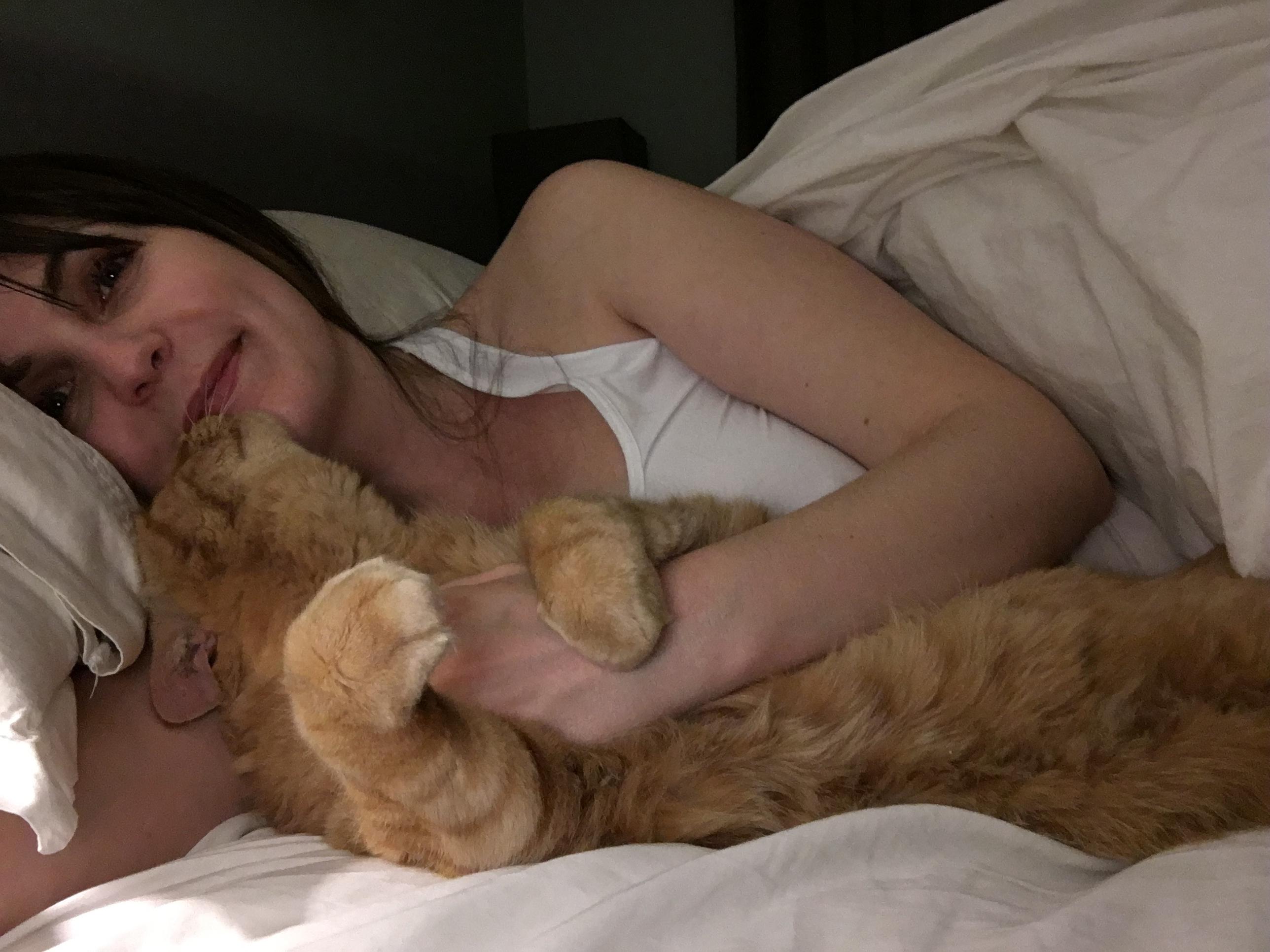 My snuggle buddy | Scrolller