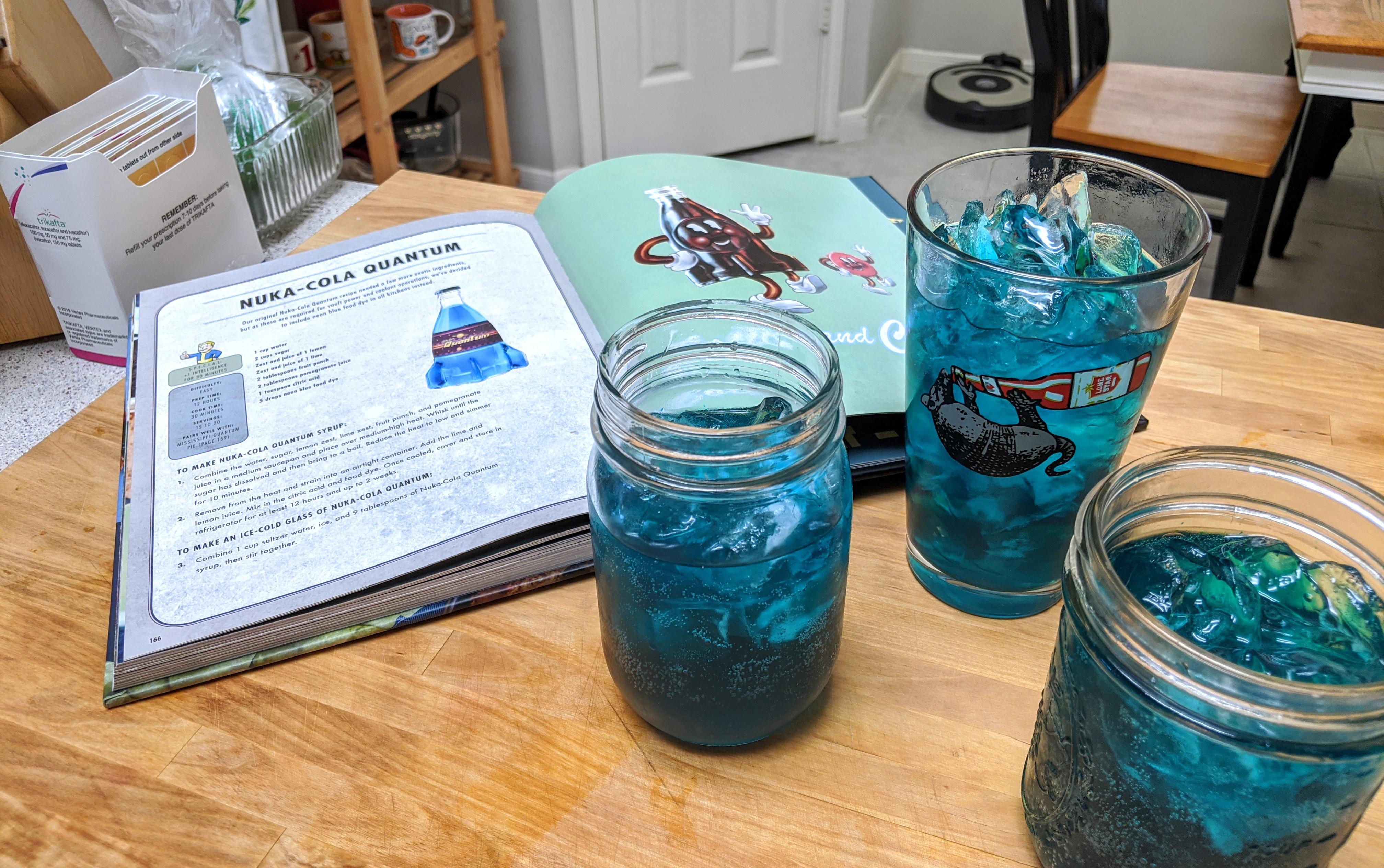 My son and I made some Nuka Cola Quantum! | Scrolller