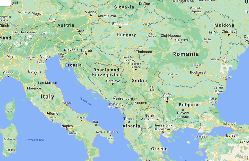 My son’s (12) map of the Balkans | Scrolller