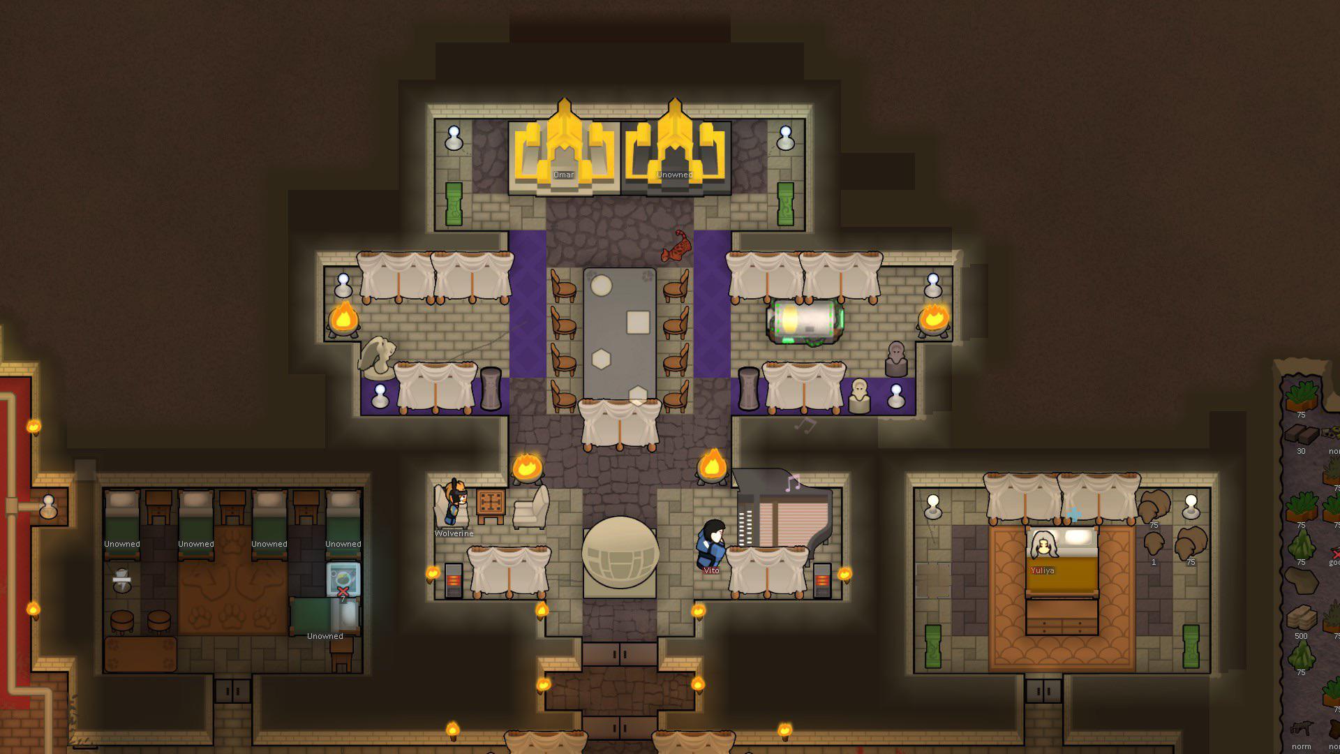 My throne room that took 20 hours to make | Scrolller