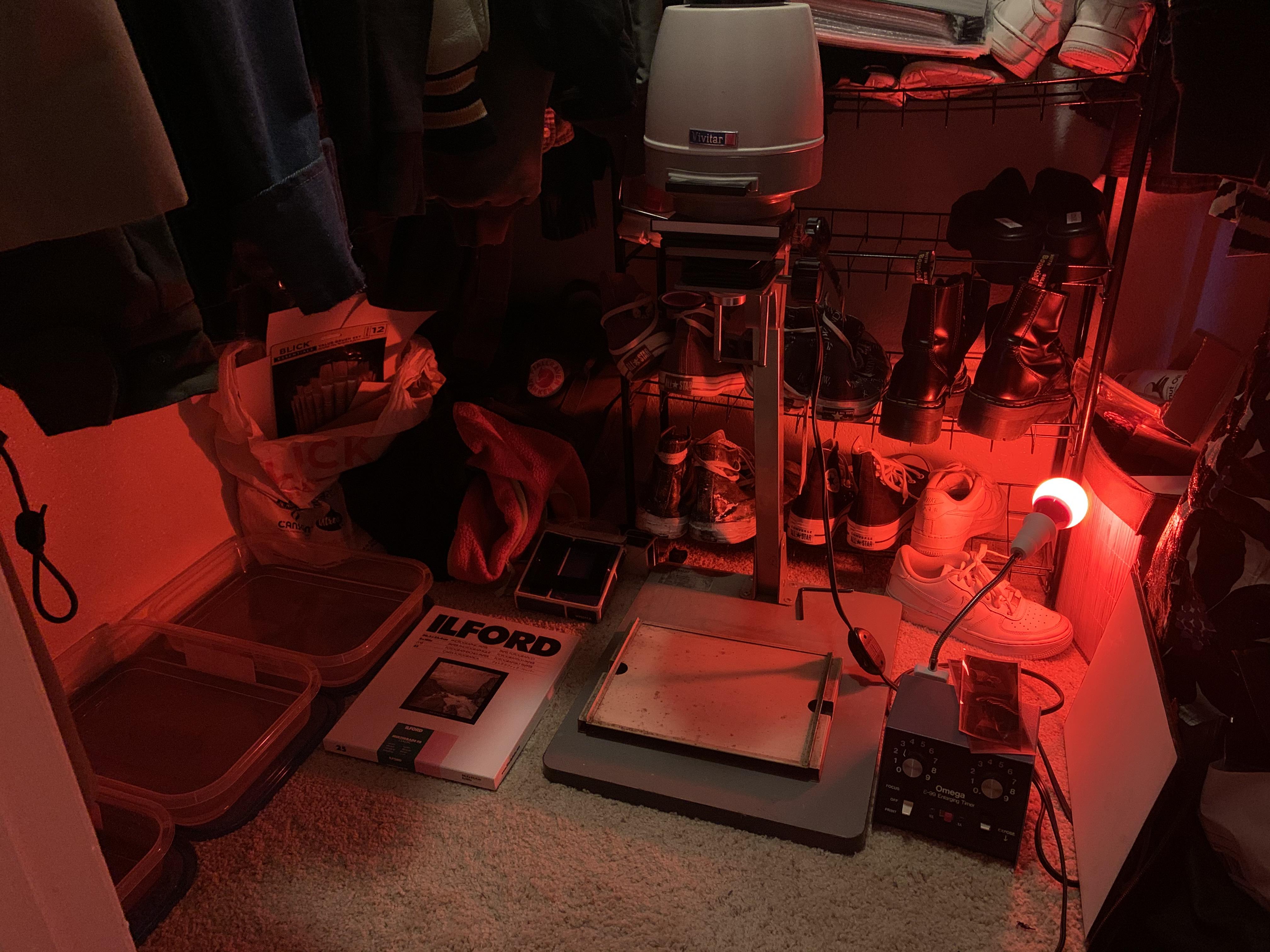 My tiny closet printing setup! | Scrolller