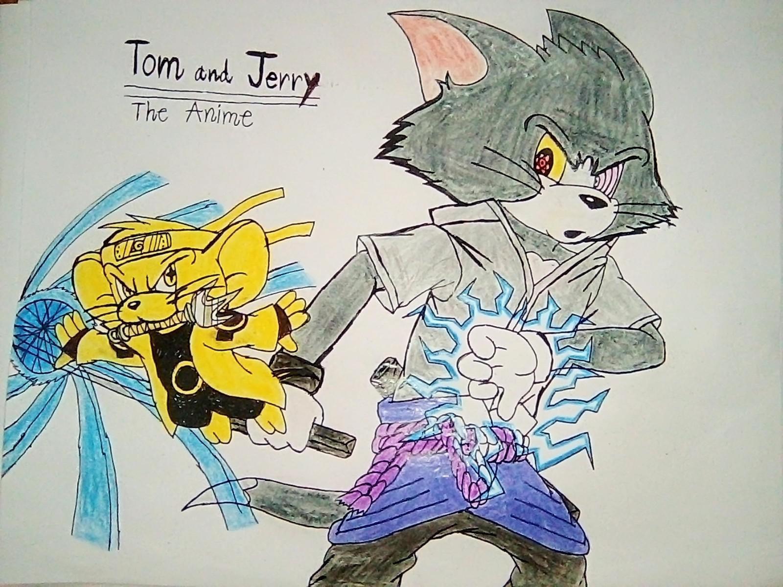 My Tom and Jerry x Naruto Shippuden Crossover drawing | Scrolller