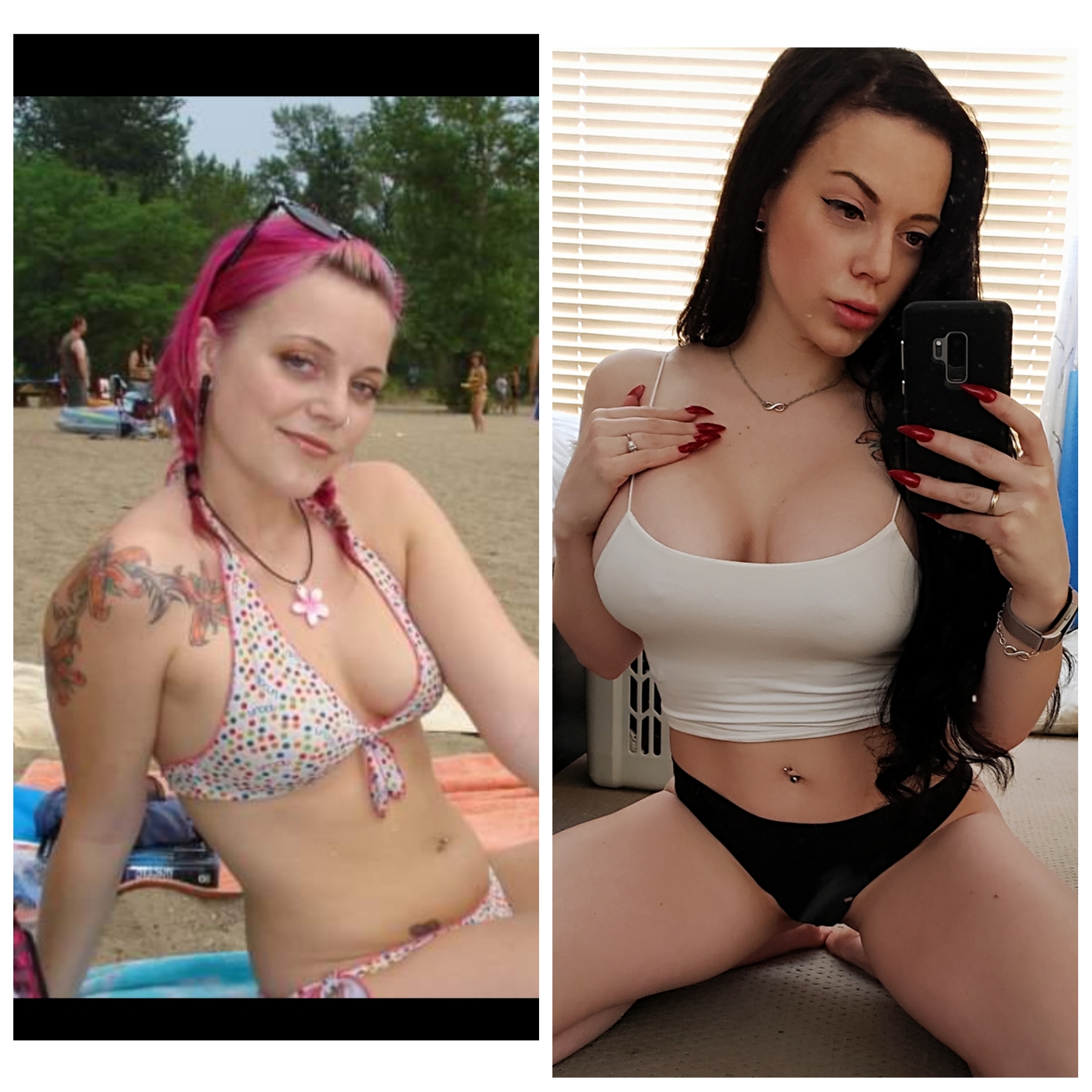 My transformation! 💖 | Scrolller