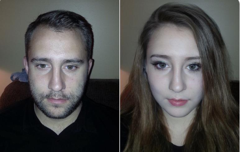 My transition goals. Thanks FaceApp | Scrolller