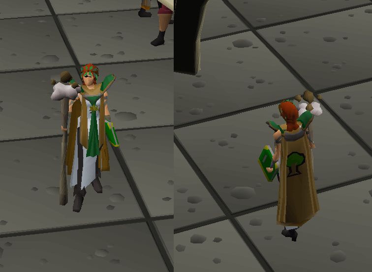 My untrimmed woodcutting cape outfit | Scrolller