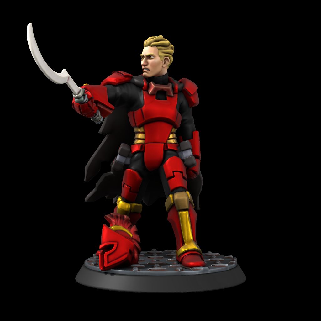 My version of Darrow in Hero Forge's new color miniature maker | Scrolller