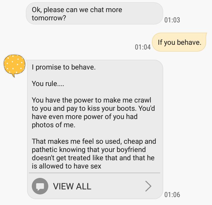 My Virgin Cuck Cant Seem To Get Enough Of Being Treated Badly Used