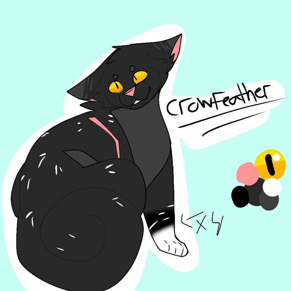 my warrior cat oc, crowfeather/star | Scrolller