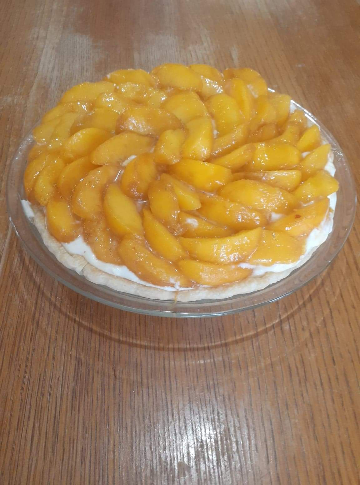 My wife made a peaches and cream pie | Scrolller
