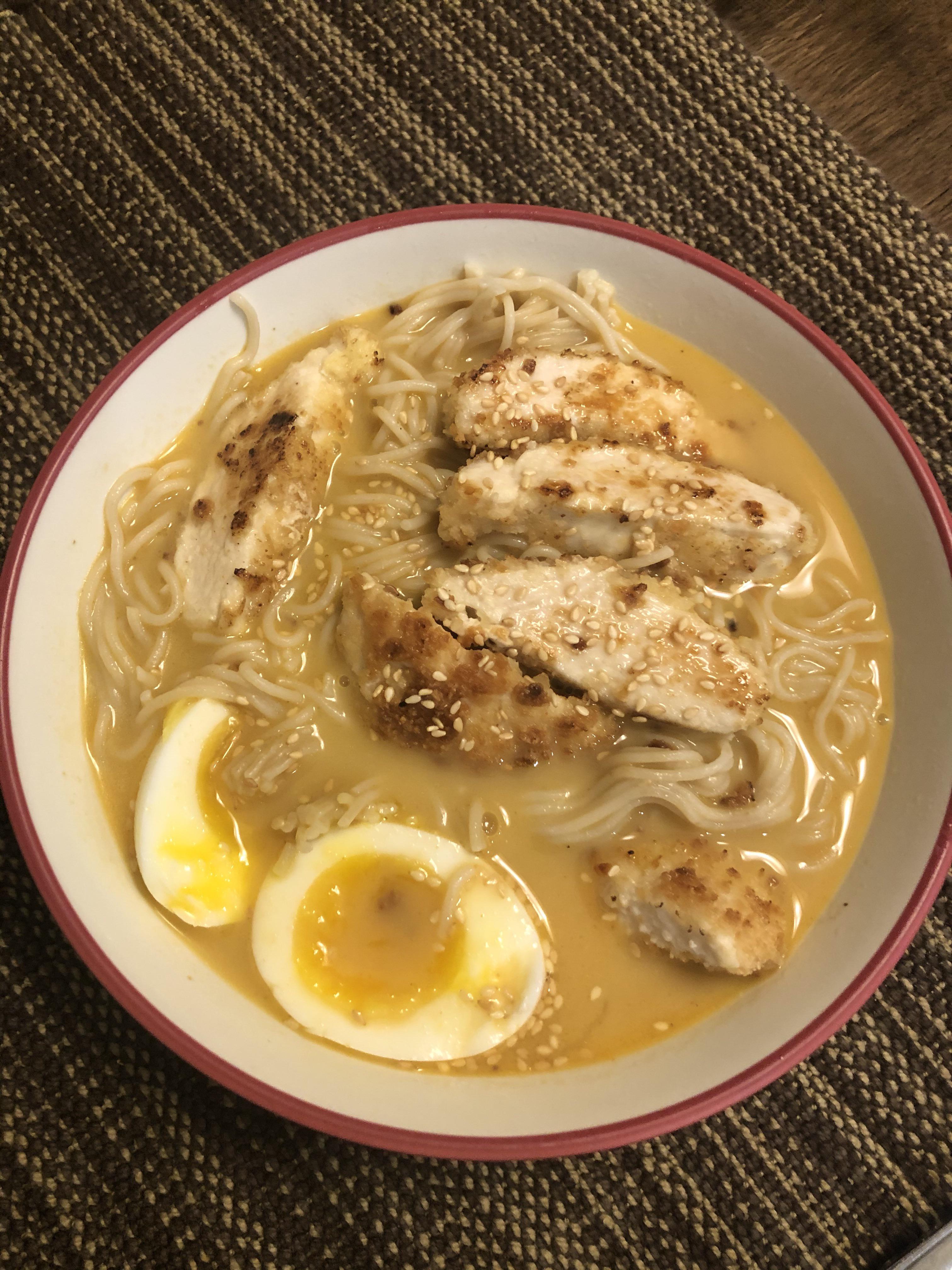 My wife’s first attempt at gluten free ramen. Delicious! | Scrolller