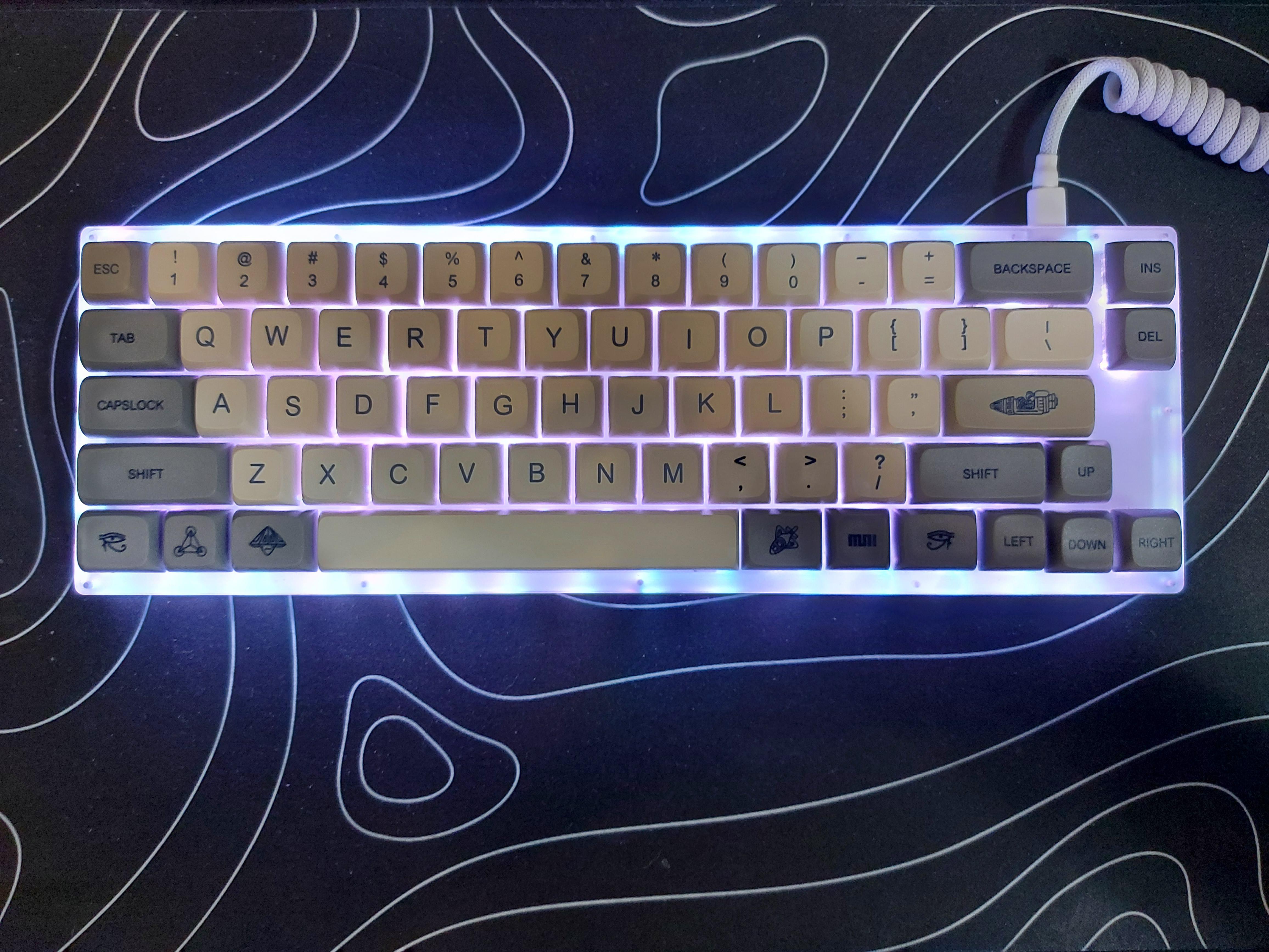 My Womier K66 with their new keycaps and Durock T1s | Scrolller